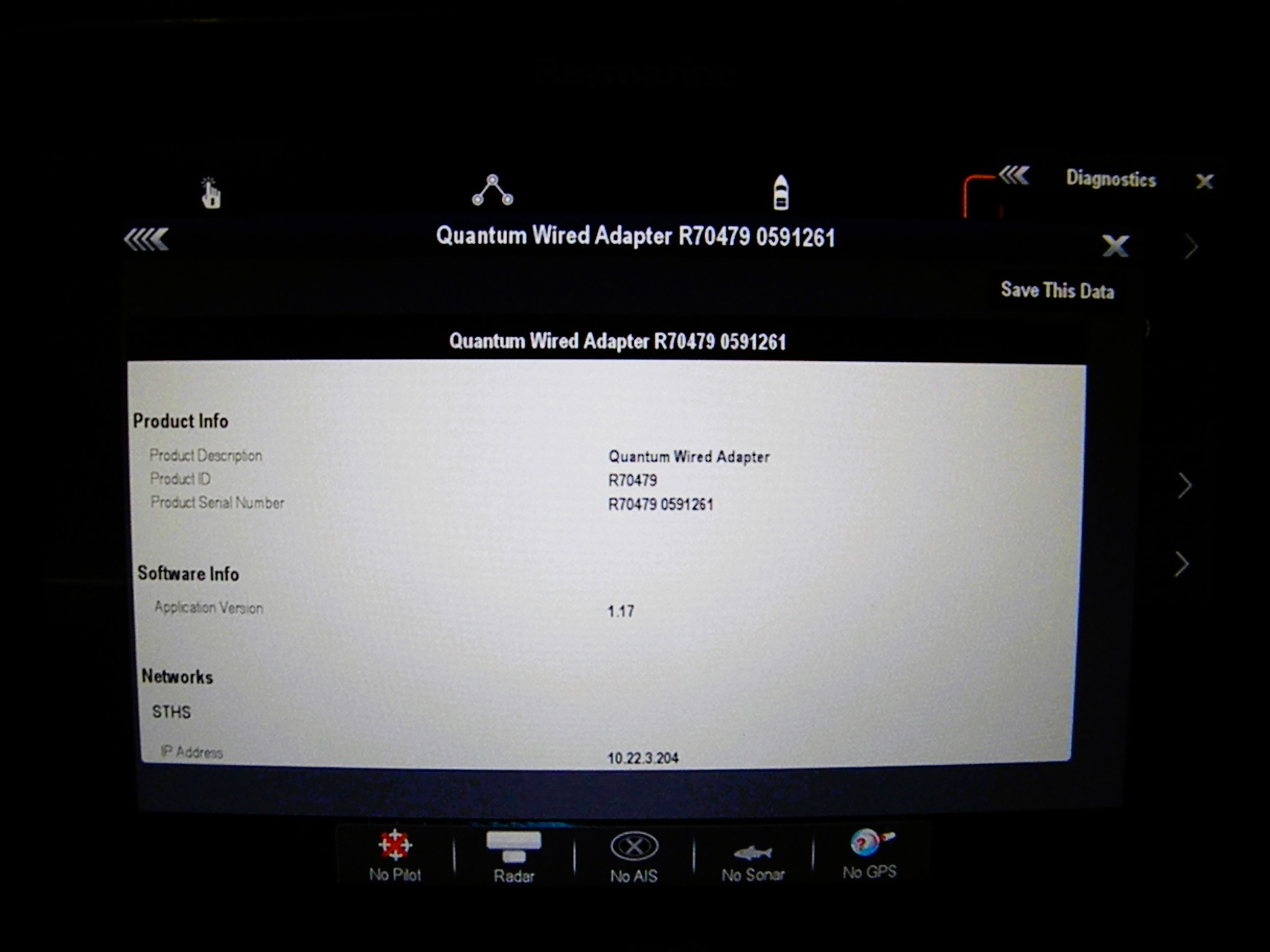 Raymarine Quantum2 Radome Q24D 18″ Radar - E70487 - Great Condition ...