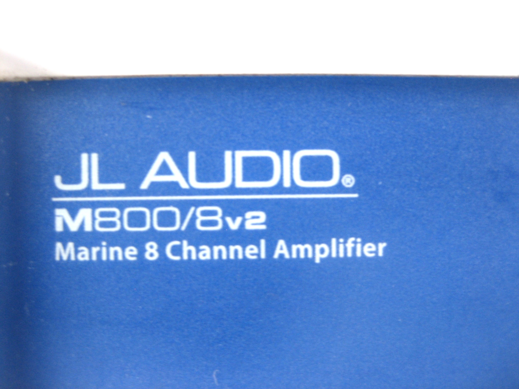 JL Audio M800/8v2 Marine 8 Channel Amplifier For Parts/Repair No ...