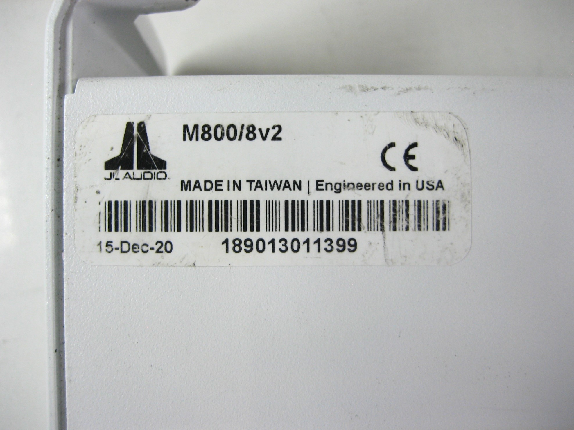 JL Audio M800/8v2 Marine 8 Channel Amplifier For Parts/Repair No ...