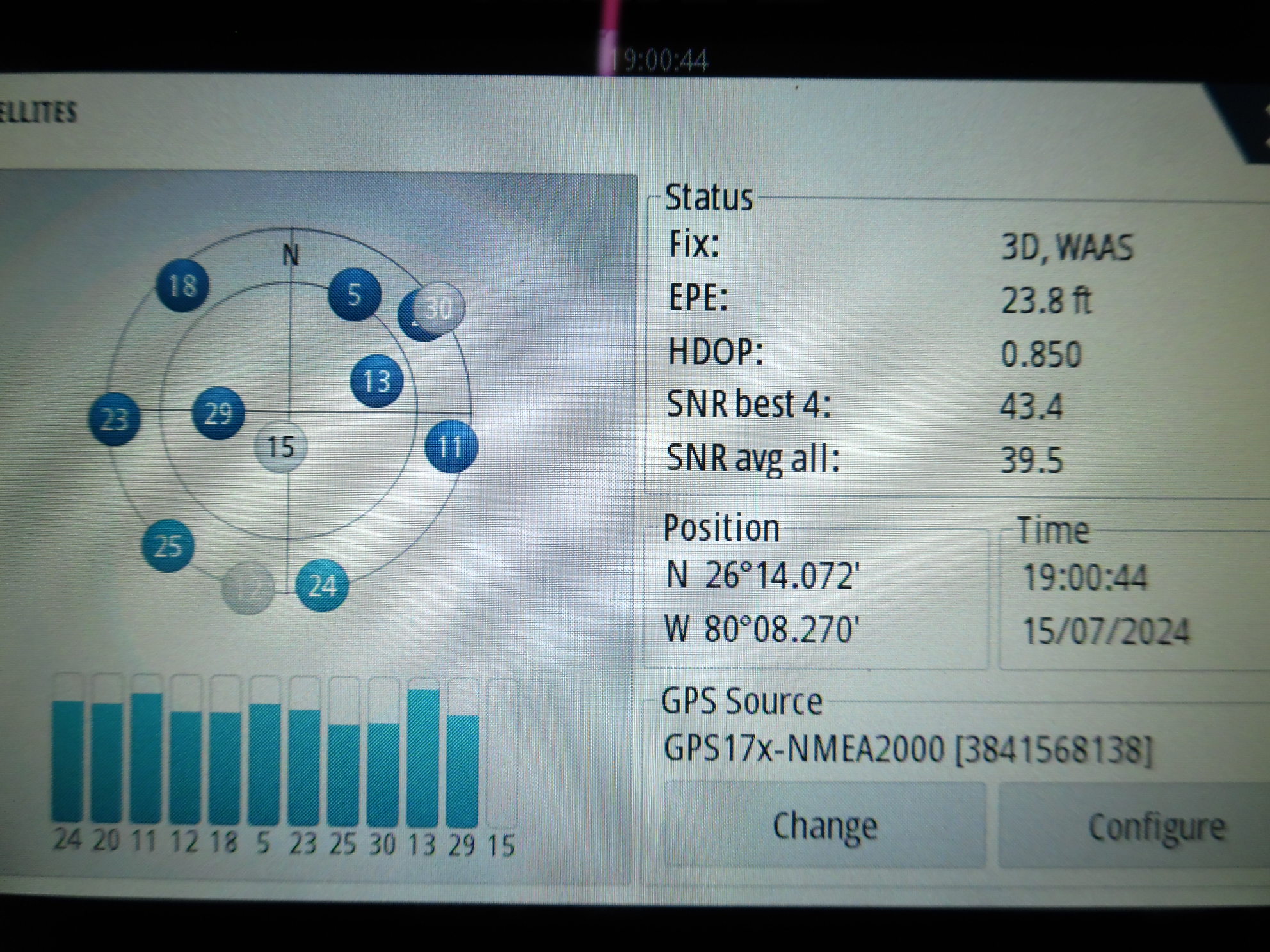 Simrad GO7 XSR MFD W/ Suncover No XDCR Tested Good (90 Day Warr) - Max ...