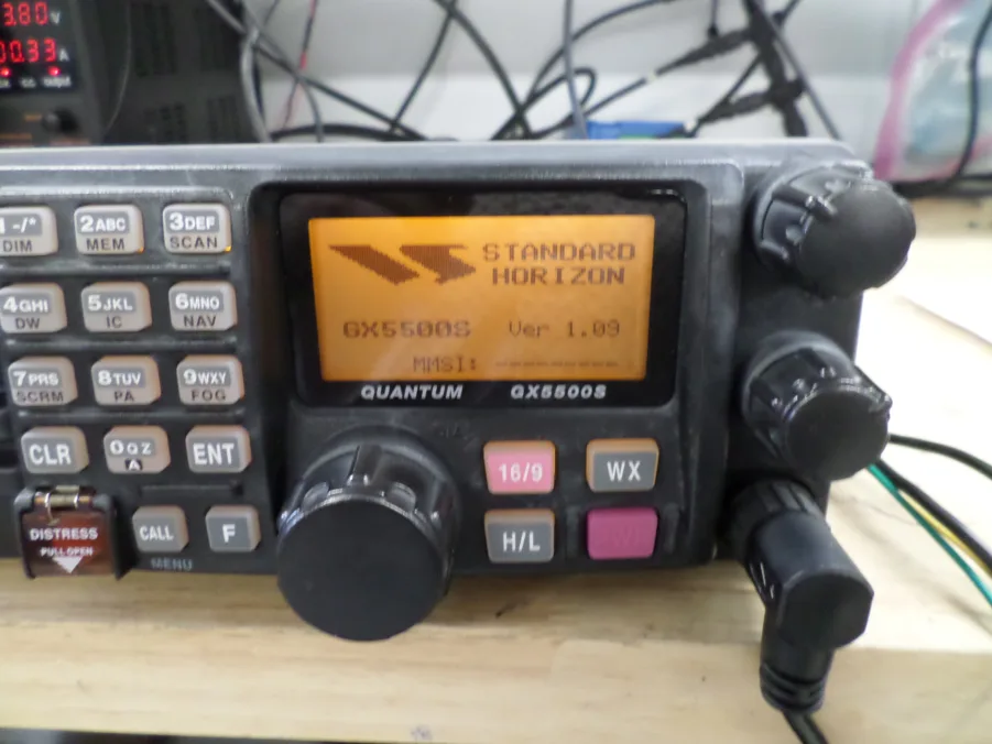 Standard Horizon Quantum GX5500S Marine VHF Radio w/ Mic - Tested - Max ...