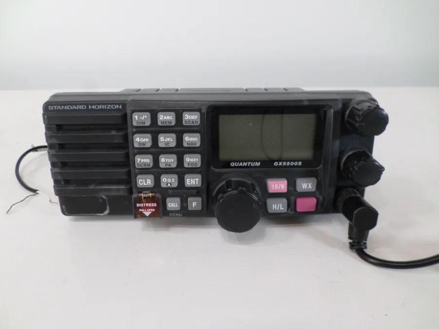 Standard Horizon Quantum GX5500S Marine VHF Radio w/ Mic - Tested ...