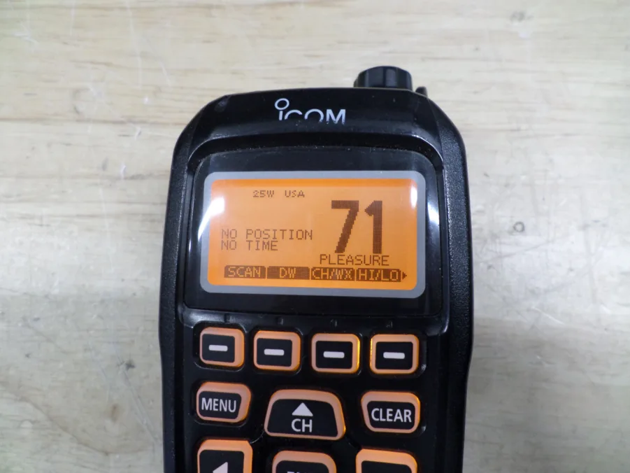 Icom HM-195B CommandMic Second Station Handset for IC-M506 IC-M605 IC ...