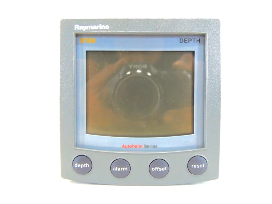Raymarine ST60 Depth Instrument Display -A22002- w/ Sun Cover 90 Day ...