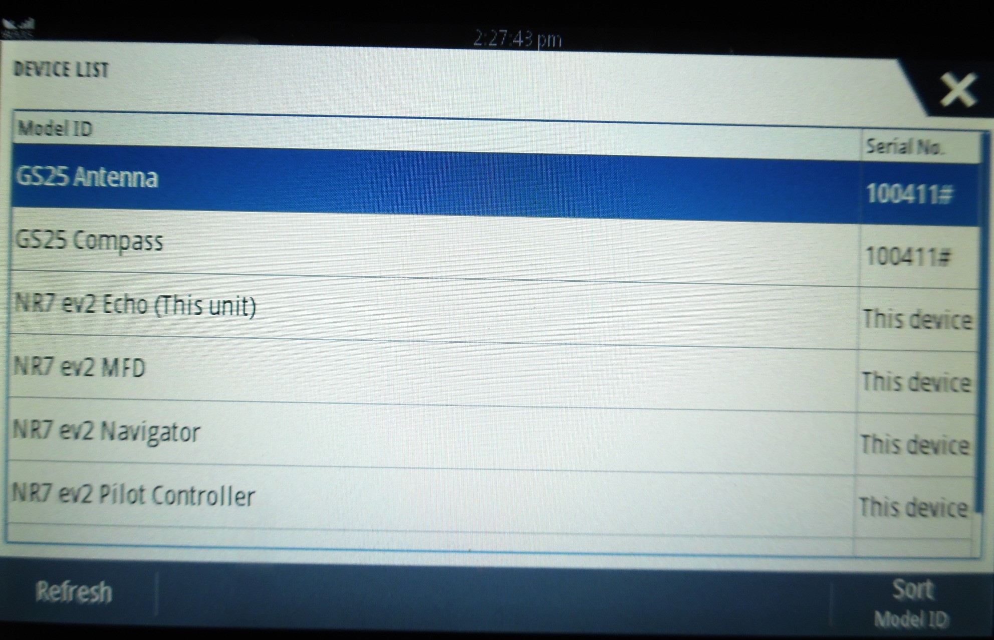 Simrad GS-25 GPS & Heading Sensor Tested Good (000-11043-001) - Max ...