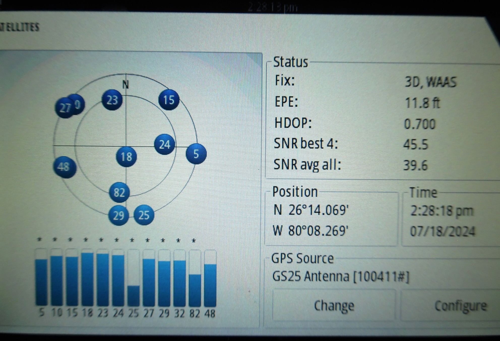 Simrad GS-25 GPS & Heading Sensor Tested Good (000-11043-001) - Max ...