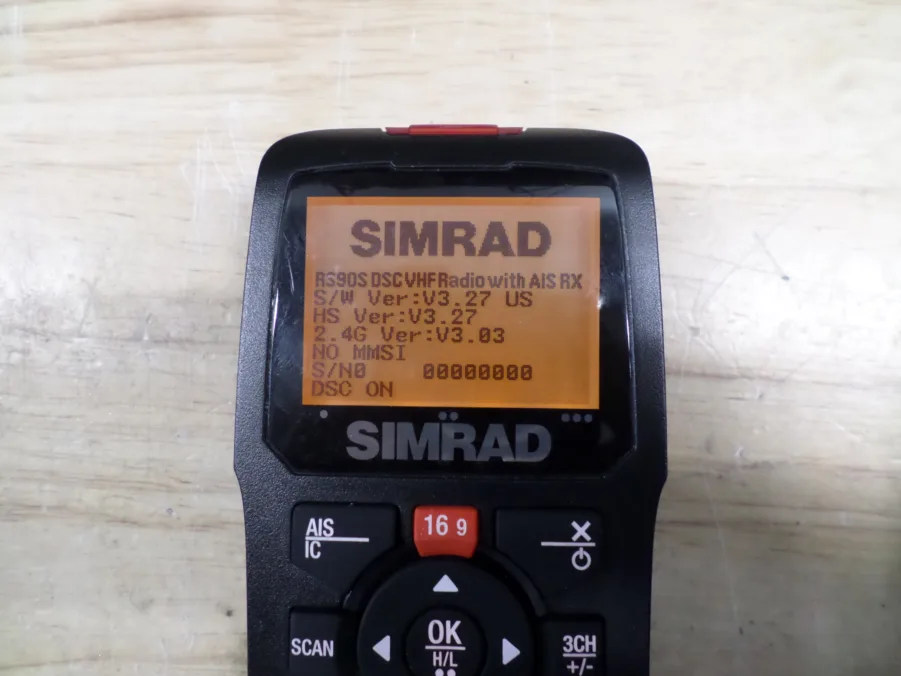 Simrad RS90S Black Box Marine VHF with AIS Receiver - Fully Tested ...