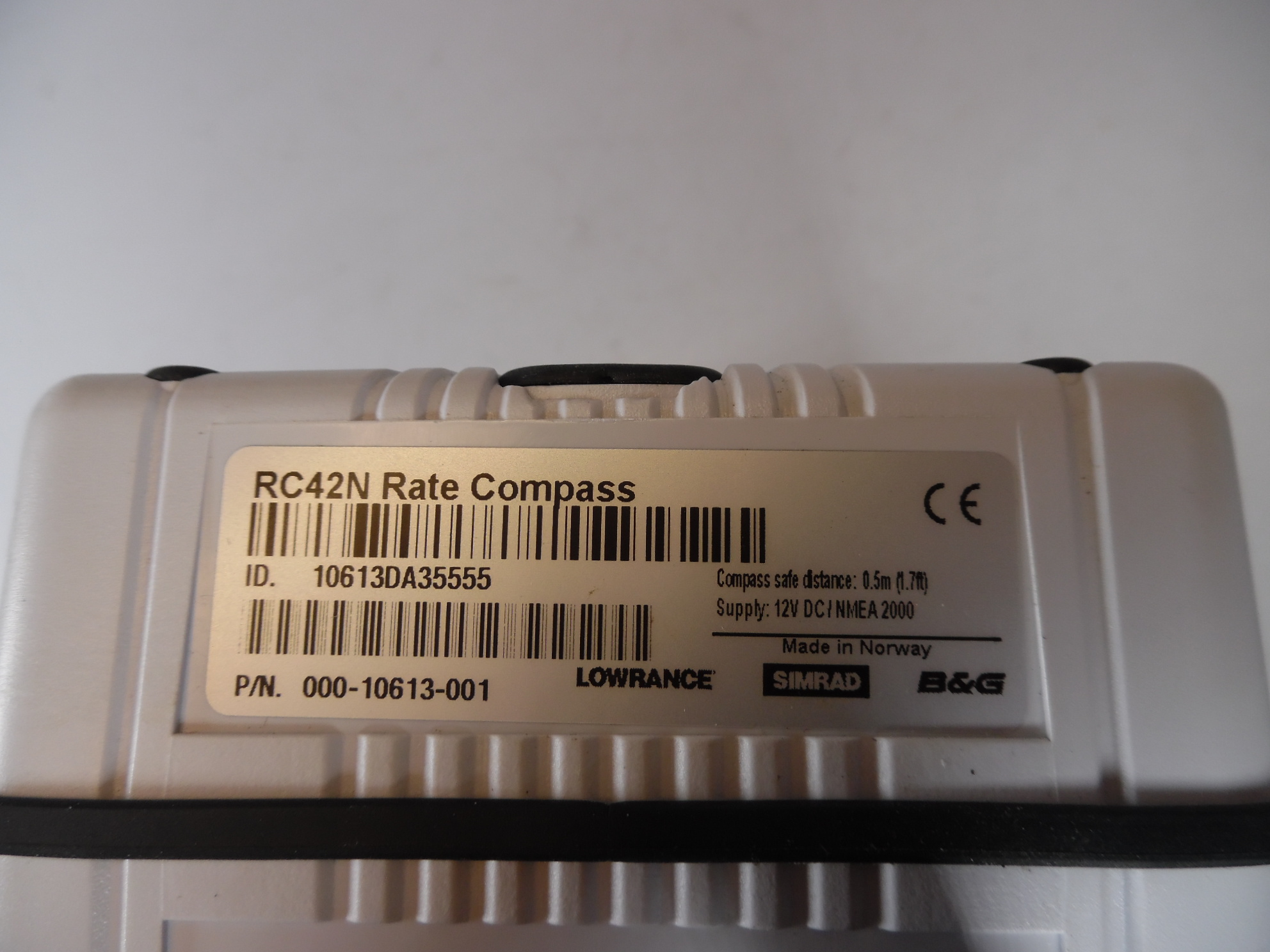 Simrad-RC42 Rate Compass Simnet NMEA2000 Heading Sensor 22090237 - Max ...