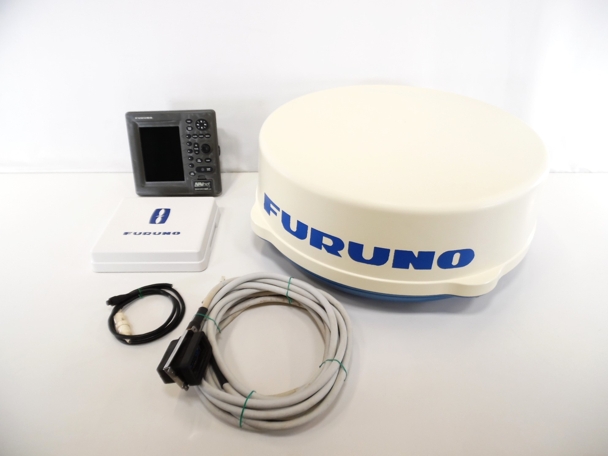 Furuno 1734C - 7″ NavNet VX2, 24″ 4KW Radome Radar System w/Cables ...