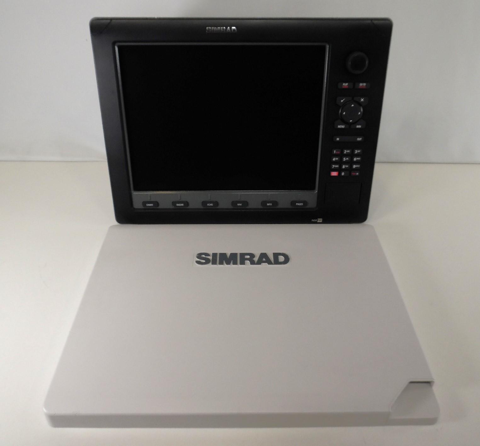 Simrad NSE12 AMER MFD GREAT CONDITION W/ Suncover Tested Good - Max ...