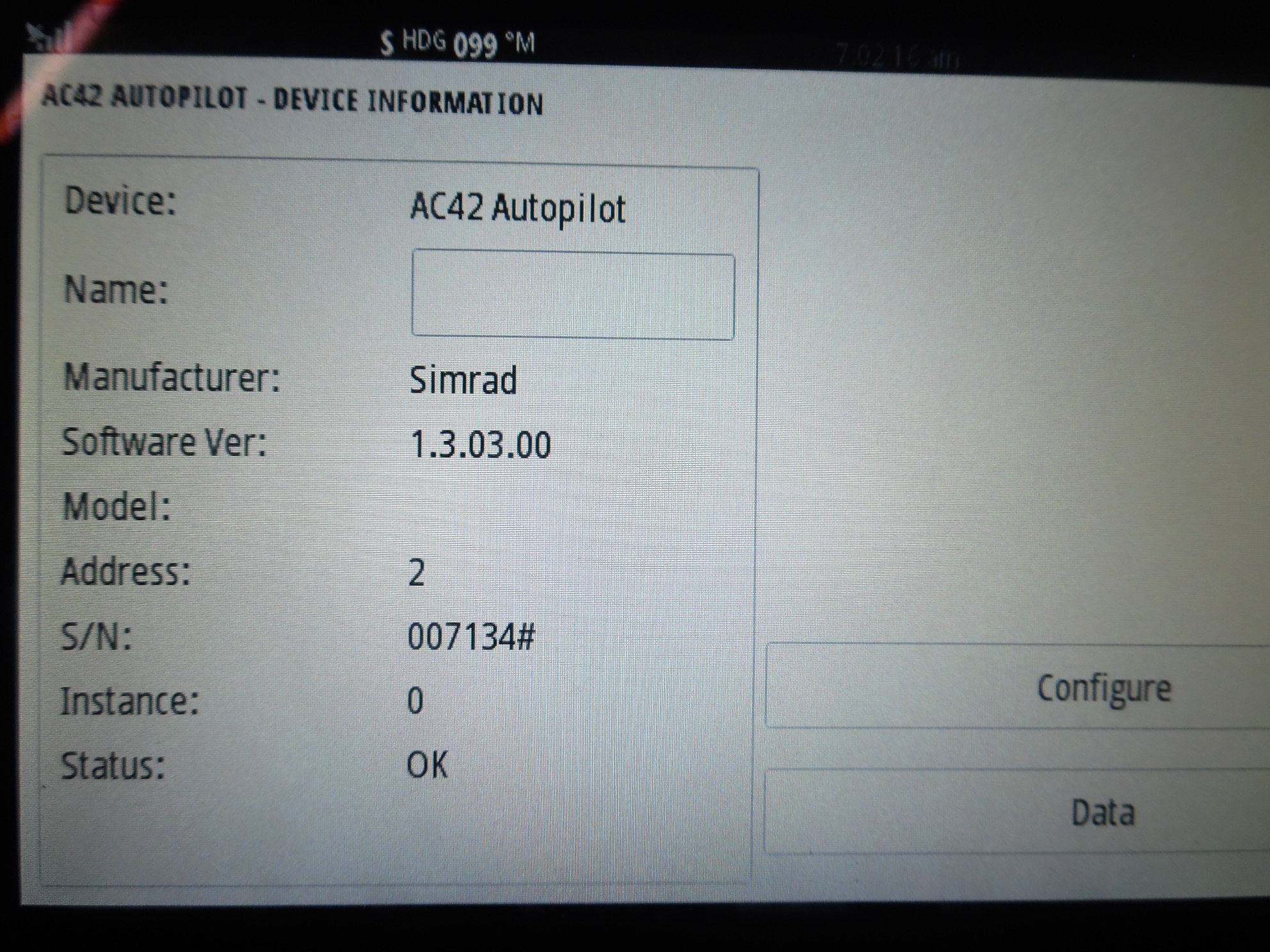 Simrad AC42 *VRF ONLY* Autopilot Computer 22089858 - Max Marine Electronics
