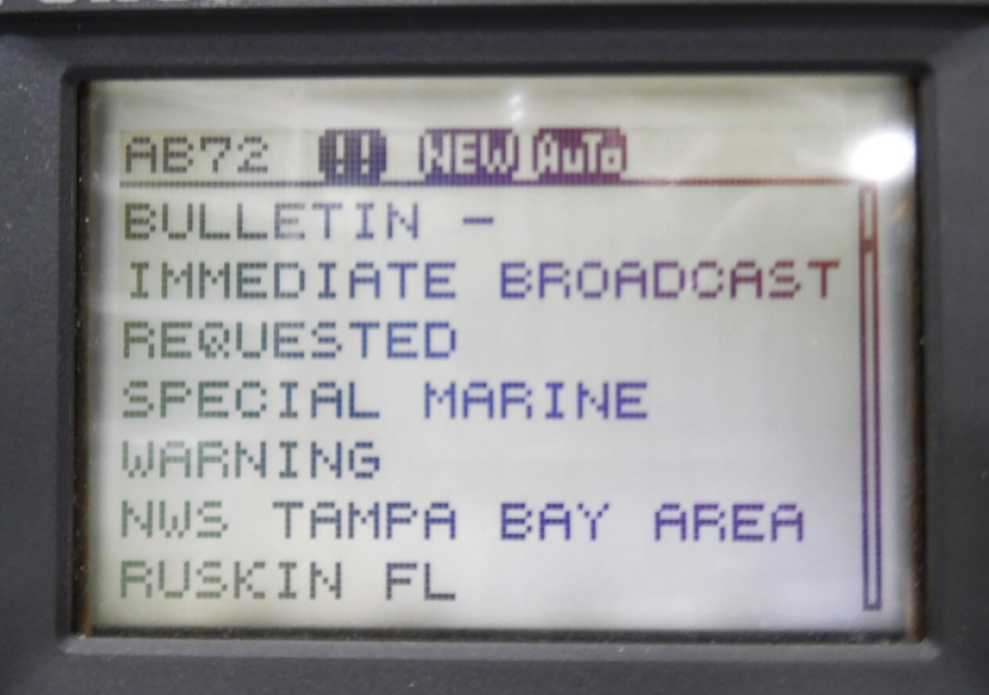 Furuno NX-300-D NAVTEX Receiver Display f/NX-300 System w/Sun Cover ...