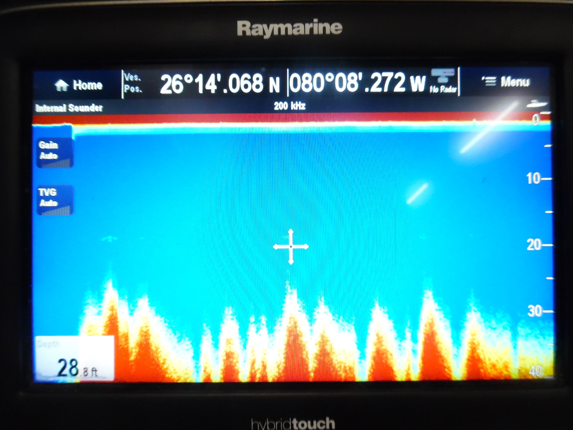 Raymarine e97 HybridTouch MFD Display - E70022 - Good Condition ...