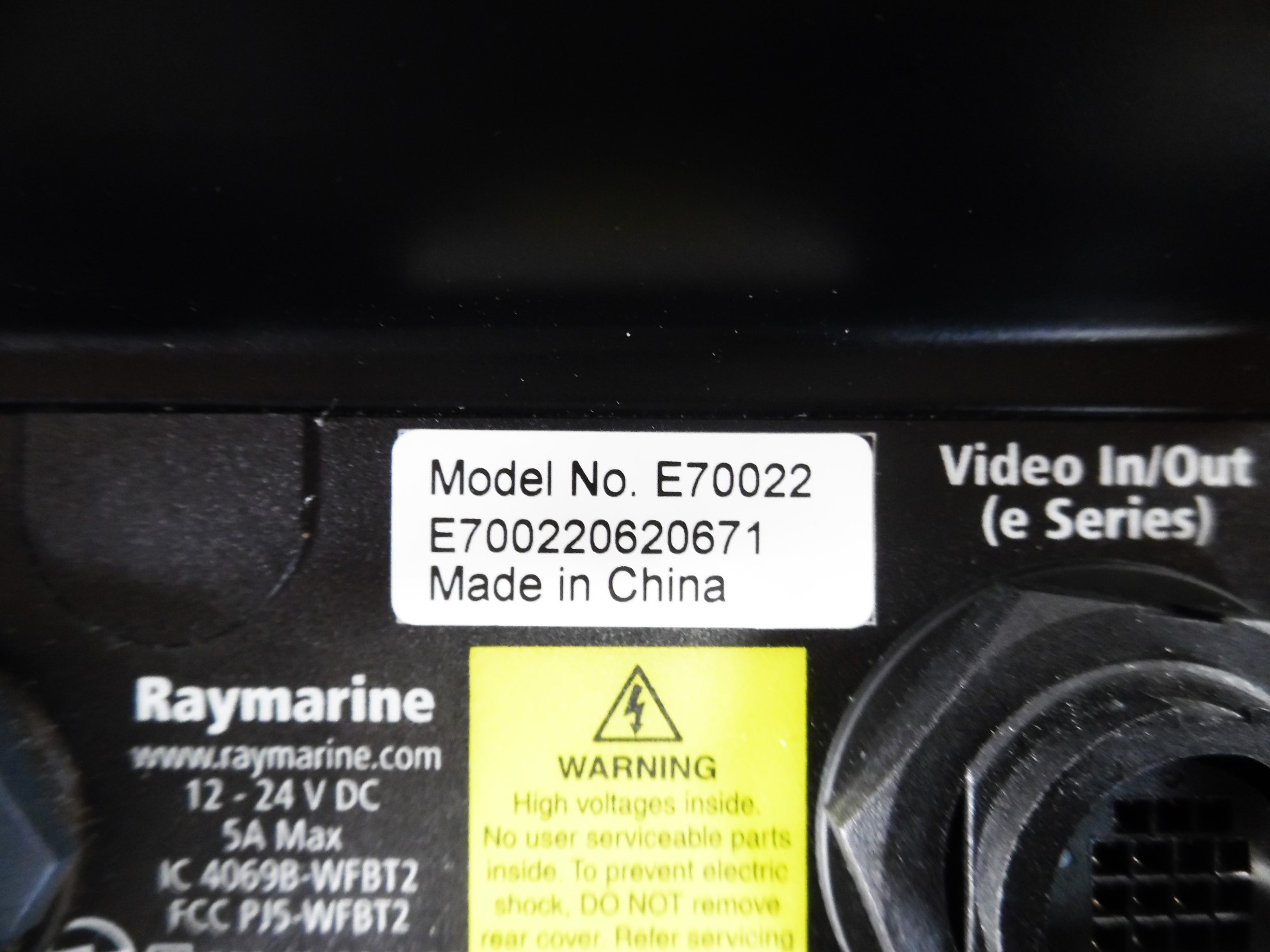 Raymarine e97 HybridTouch MFD Display - E70022 - Good Condition ...