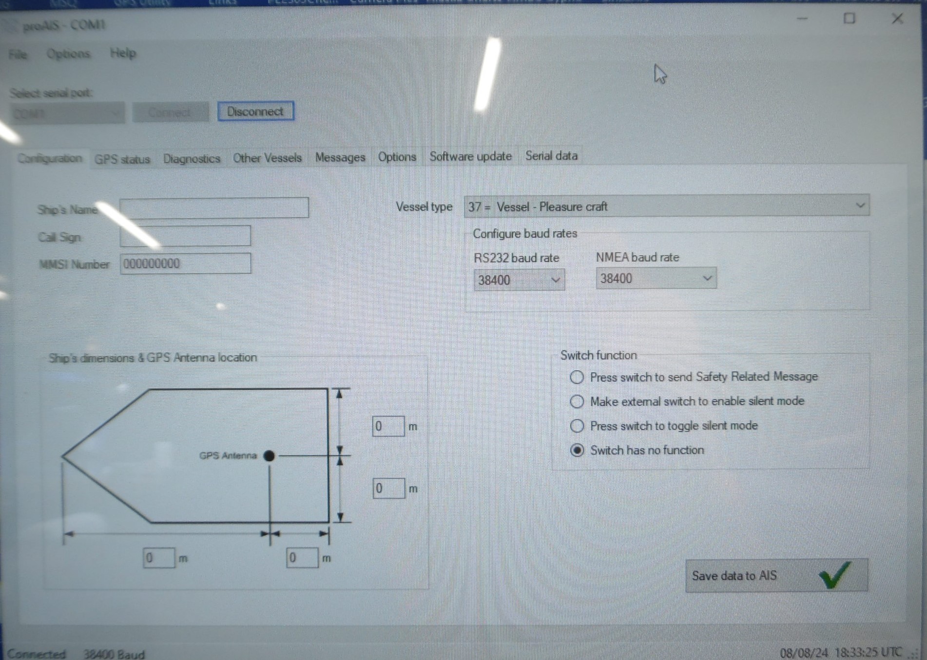 Navico - Simrad - NAIS-300 Black Box - Class B AIS Transceiver - CLEAN ...