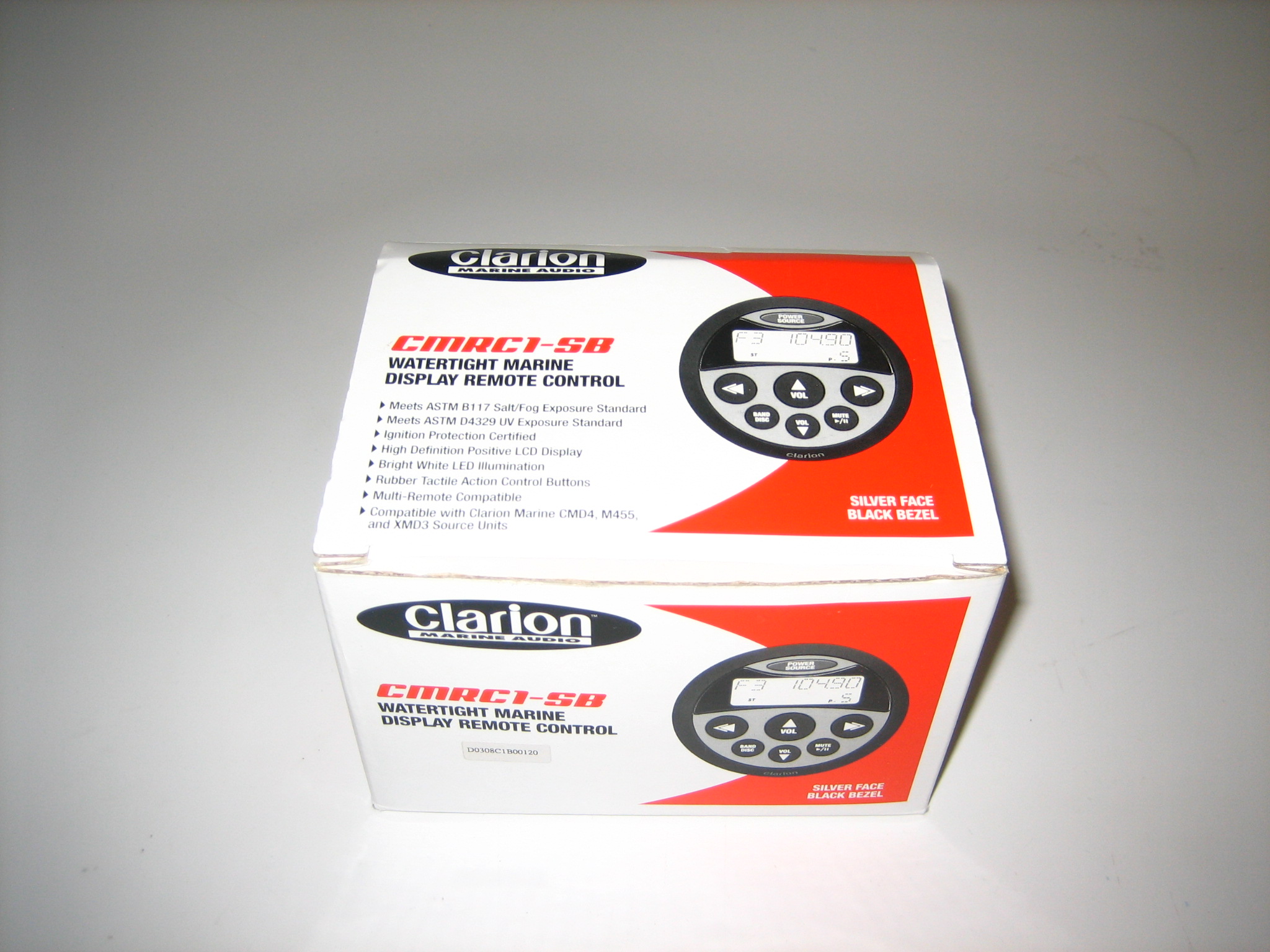Clarion CMRC1-SB Marine Remote Display Control Unit - NEW IN BOX - RARE ...
