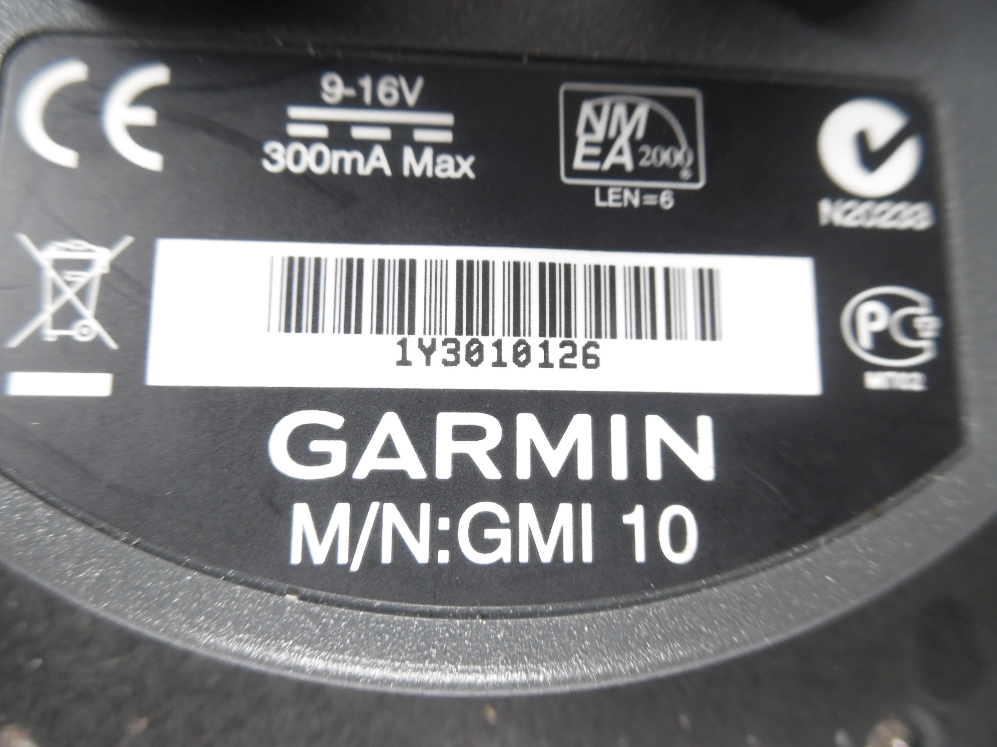 Garmin-GMI10 NMEA2000 Marine Instrument Display 010-00687-00 - Max ...