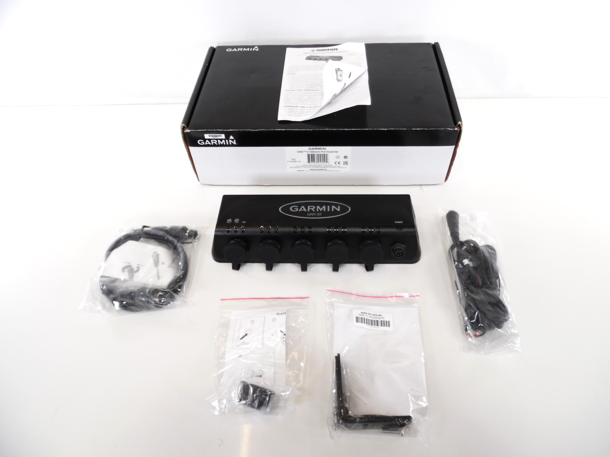 Garmin GMS10 Network Expander w/Cables, Mounting Kit *NEW OPEN BOX ...