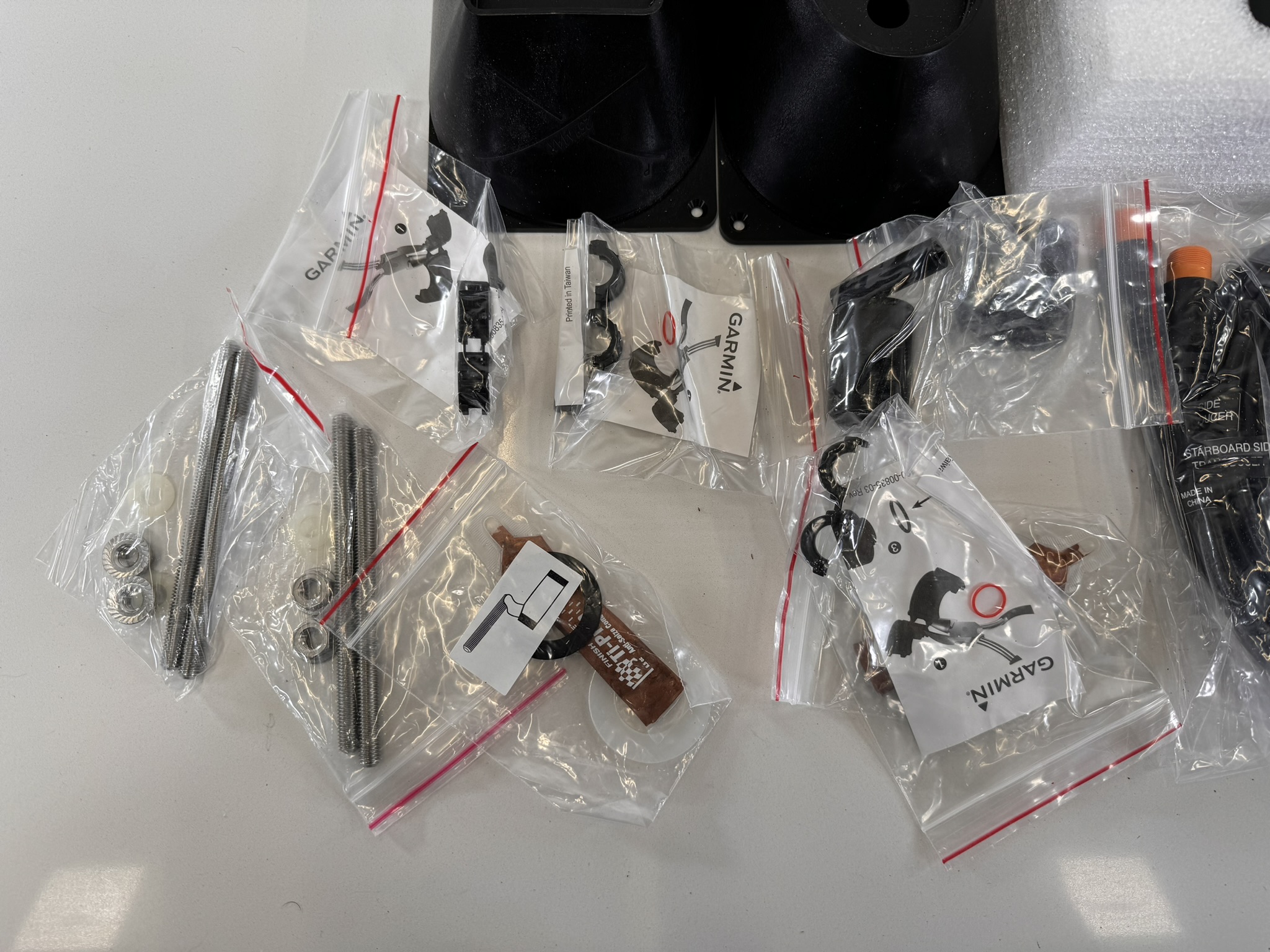 Garmin GT51M-THP 010-01966-11 SS Thru-Hull Pair MID-CHIRP *NEW OLD ...