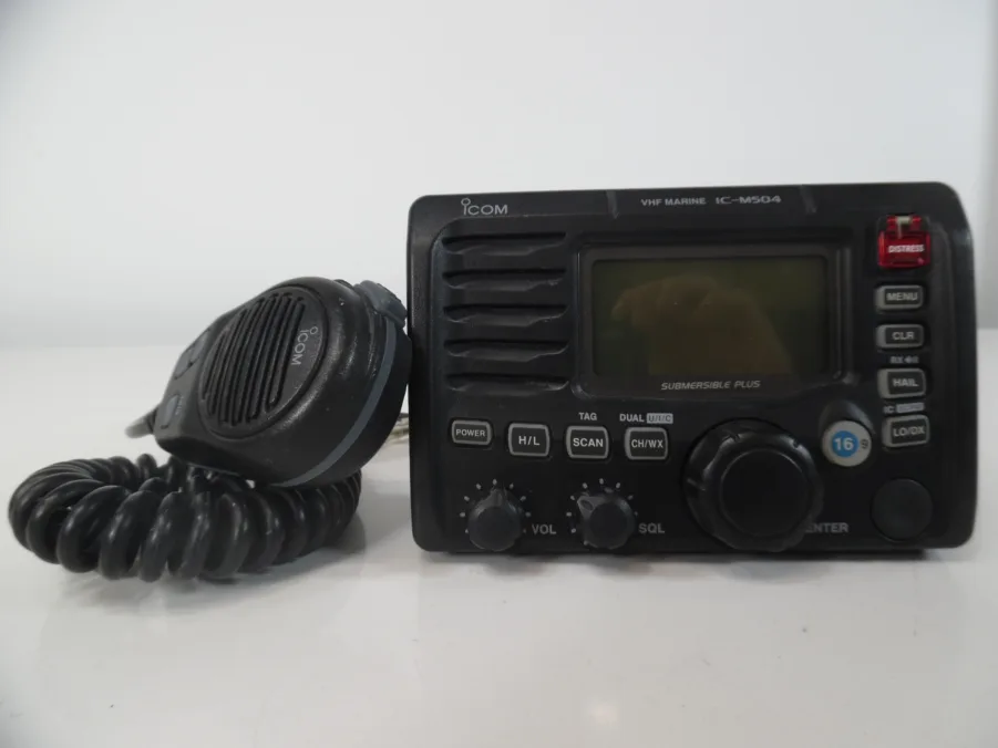 ICOM IC-M504A Marine VHF Radio With Rear Connected Detachable ...