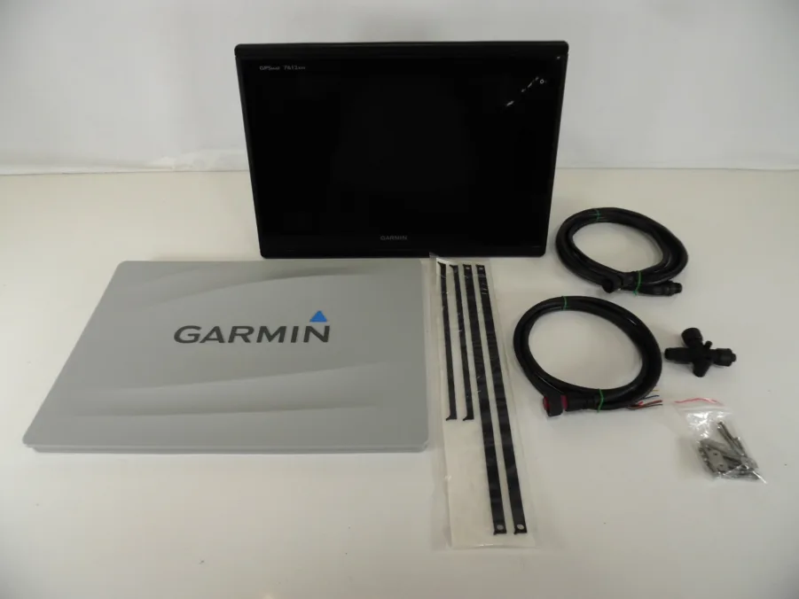 Garmin GPSMAP 7612XSV Display + Cables W/ Suncover BENCH TESTED - Max ...