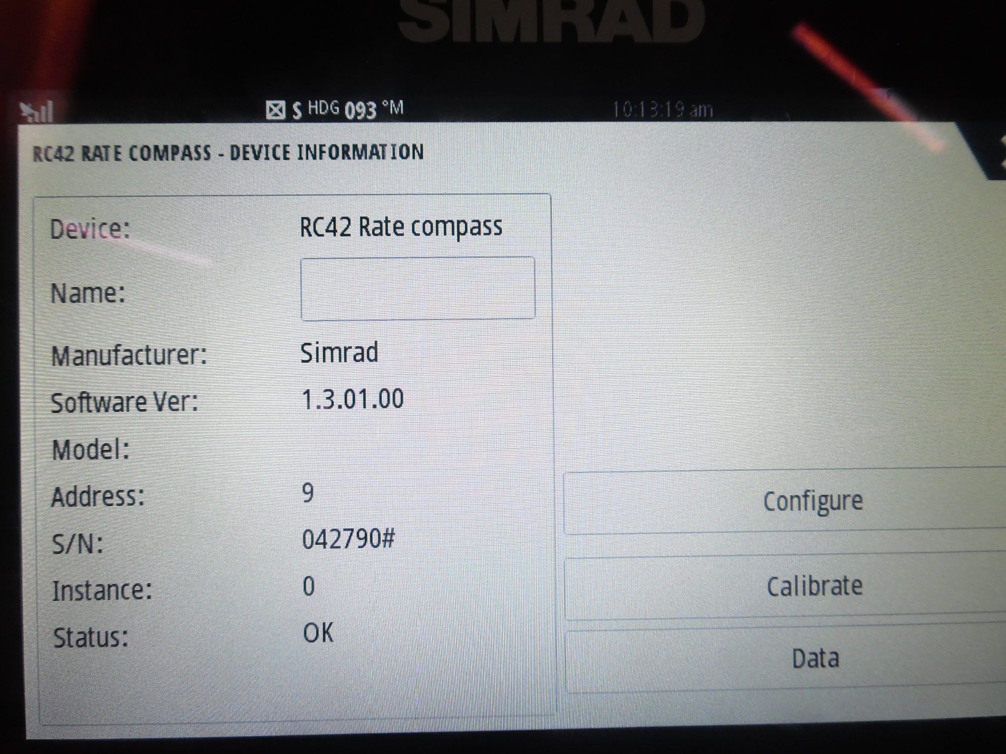 Simrad-RC42 Rate Compass NMEA2000-Simnet Heading Sensor - Max Marine ...