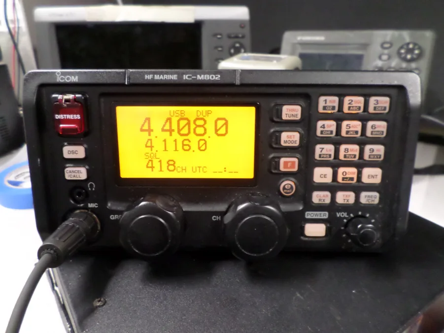 ICOM Head Unit for IC-M802 SSB Radio Part Number RC-25 - Tested - Max ...