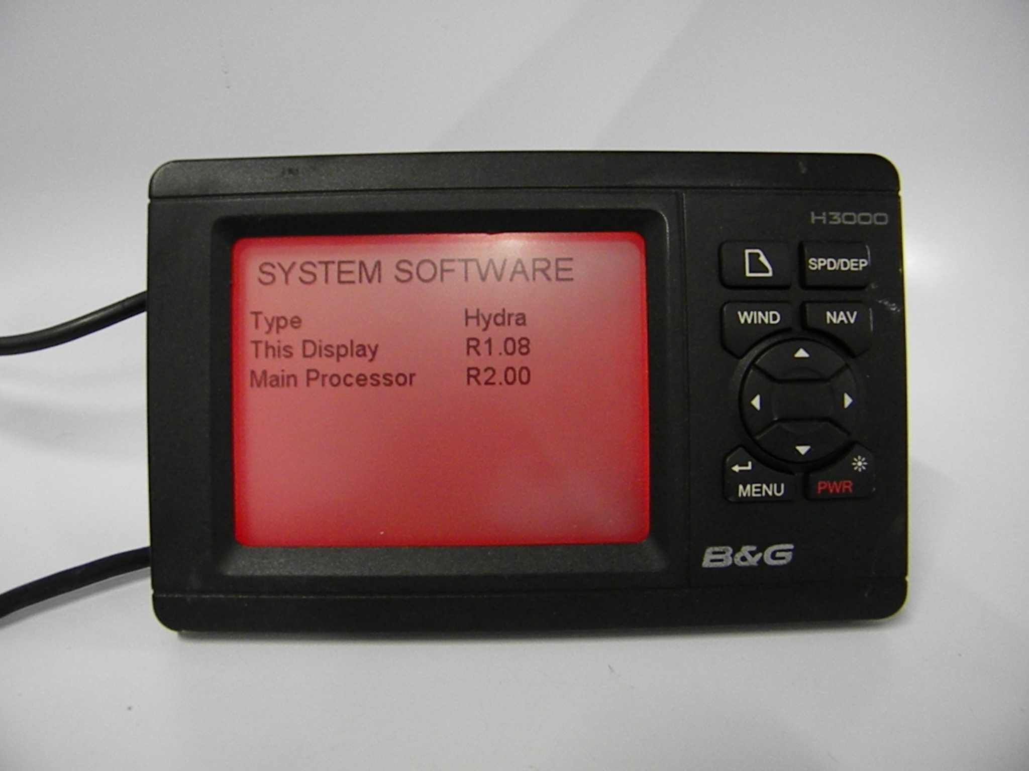 B&G H3000 GFD Mono Graphic Function Display BGH210001 - Fully Tested ...