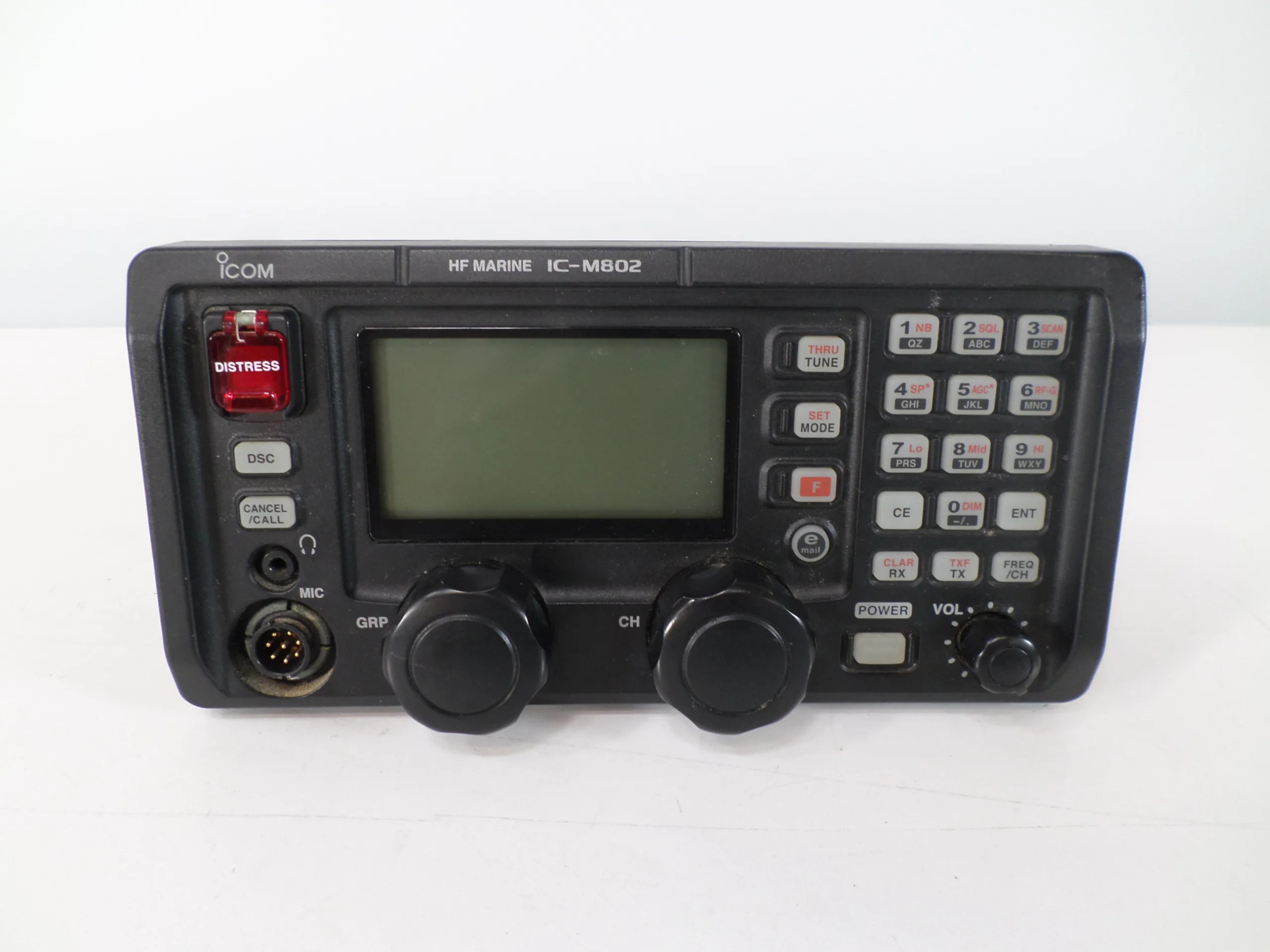 ICOM Head Unit for IC-M802 SSB Transceiver Part Number RC-25 - Tested ...