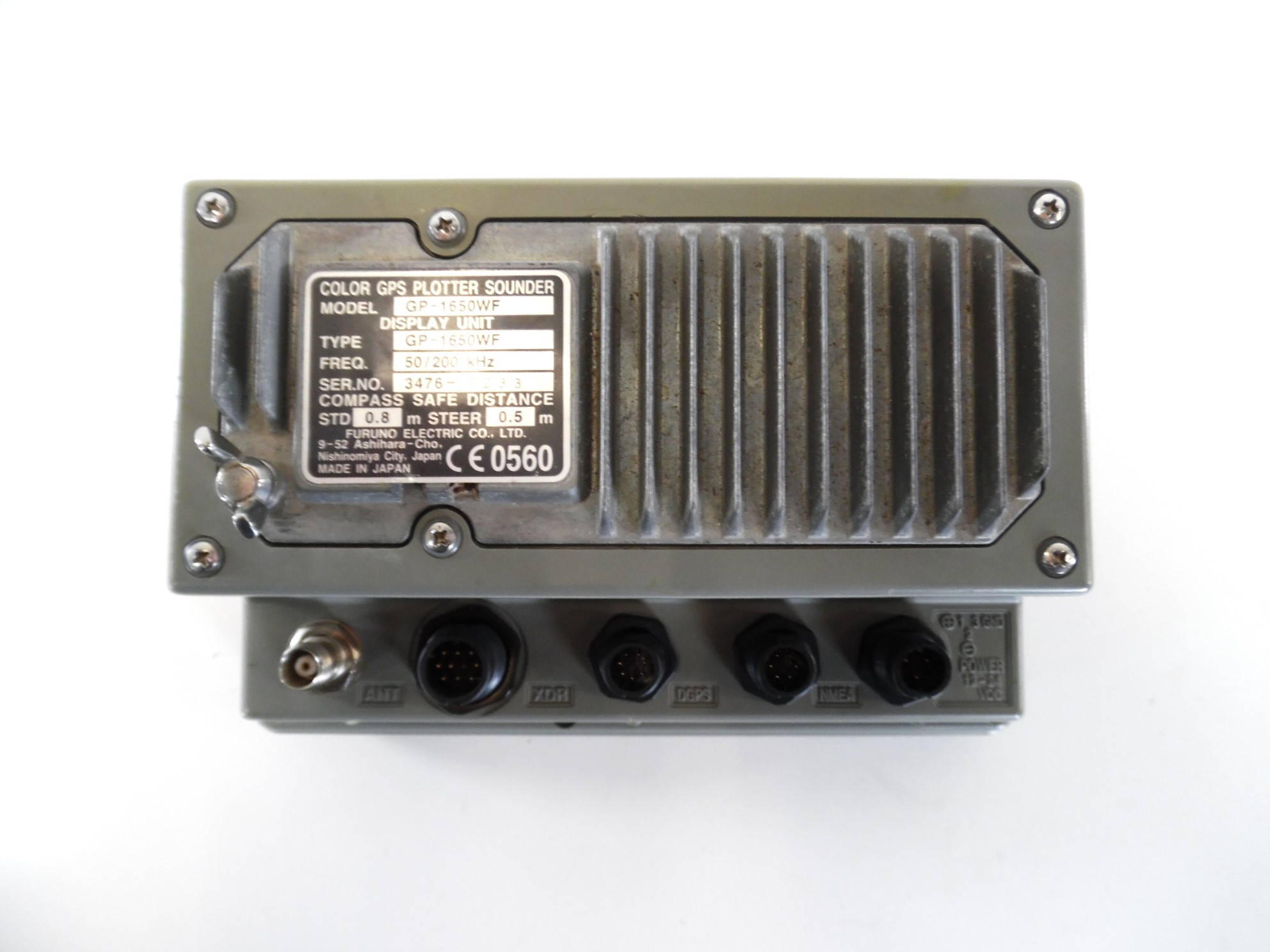 Furuno GP-1650WF GPS/Chartplotter/Sounder Display - Navionics - Tested ...