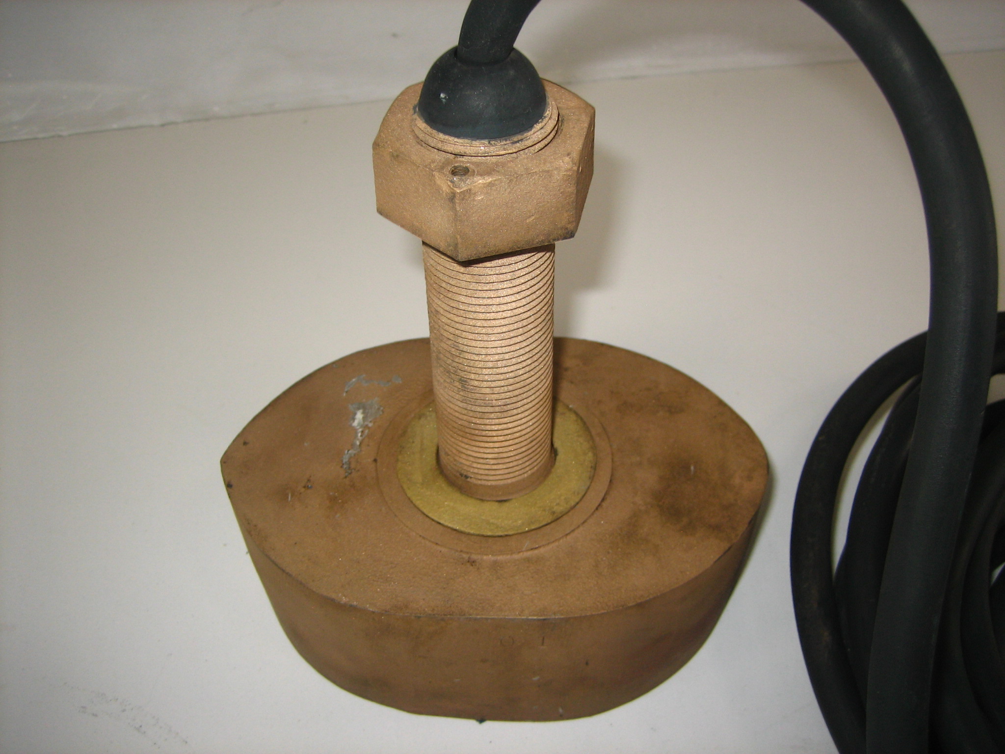 Furuno CA50/200-12M Bronze 1000w 1kw Thru-Hull Transducer - Dual Line ...