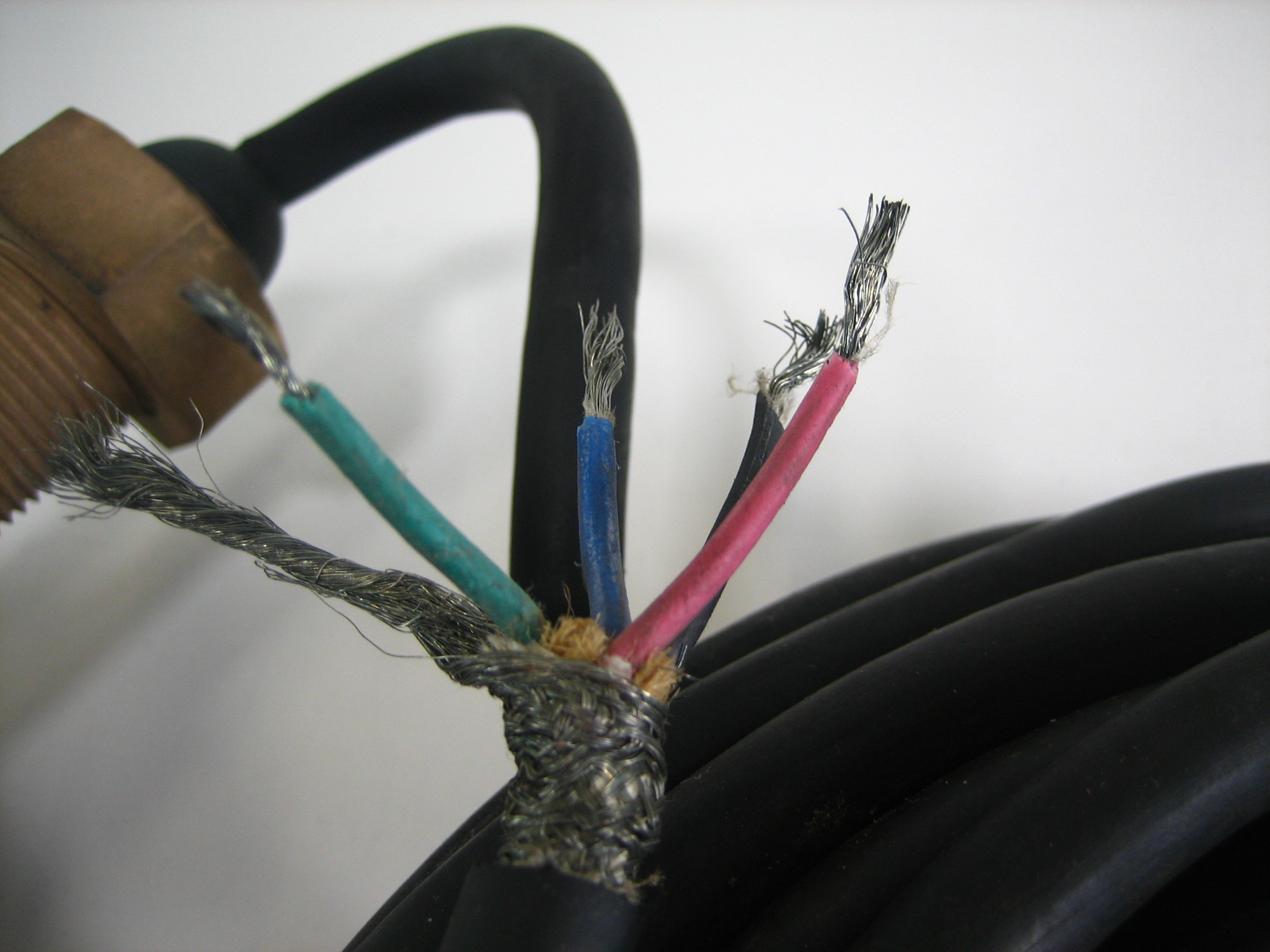 Furuno CA50/200-12M Bronze 1000w 1kw Thru-Hull Transducer - Dual Line ...