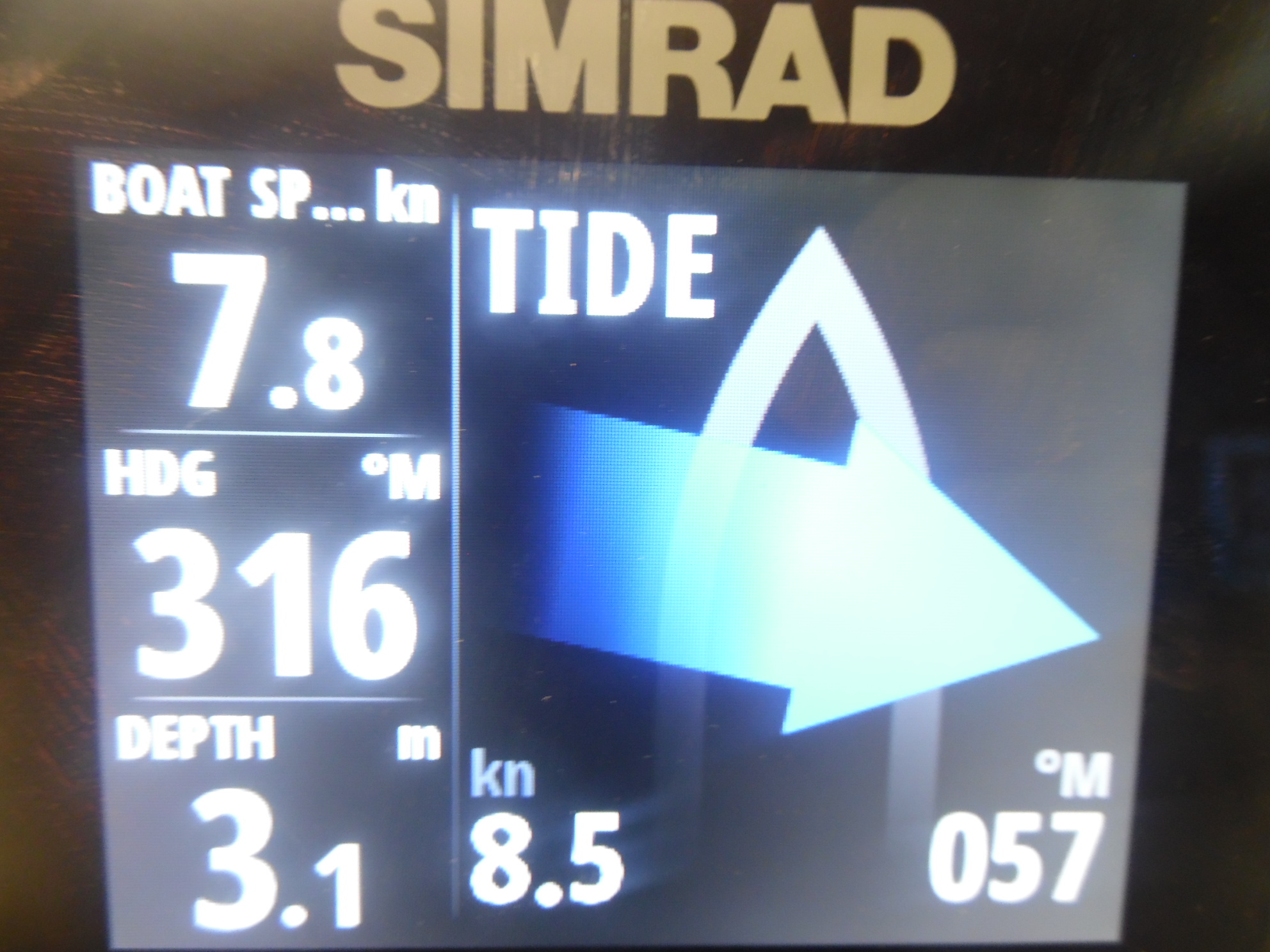 Simrad IS42 Color Marine NMEA2K Instrument 000-13285-001 Tested/Updated ...