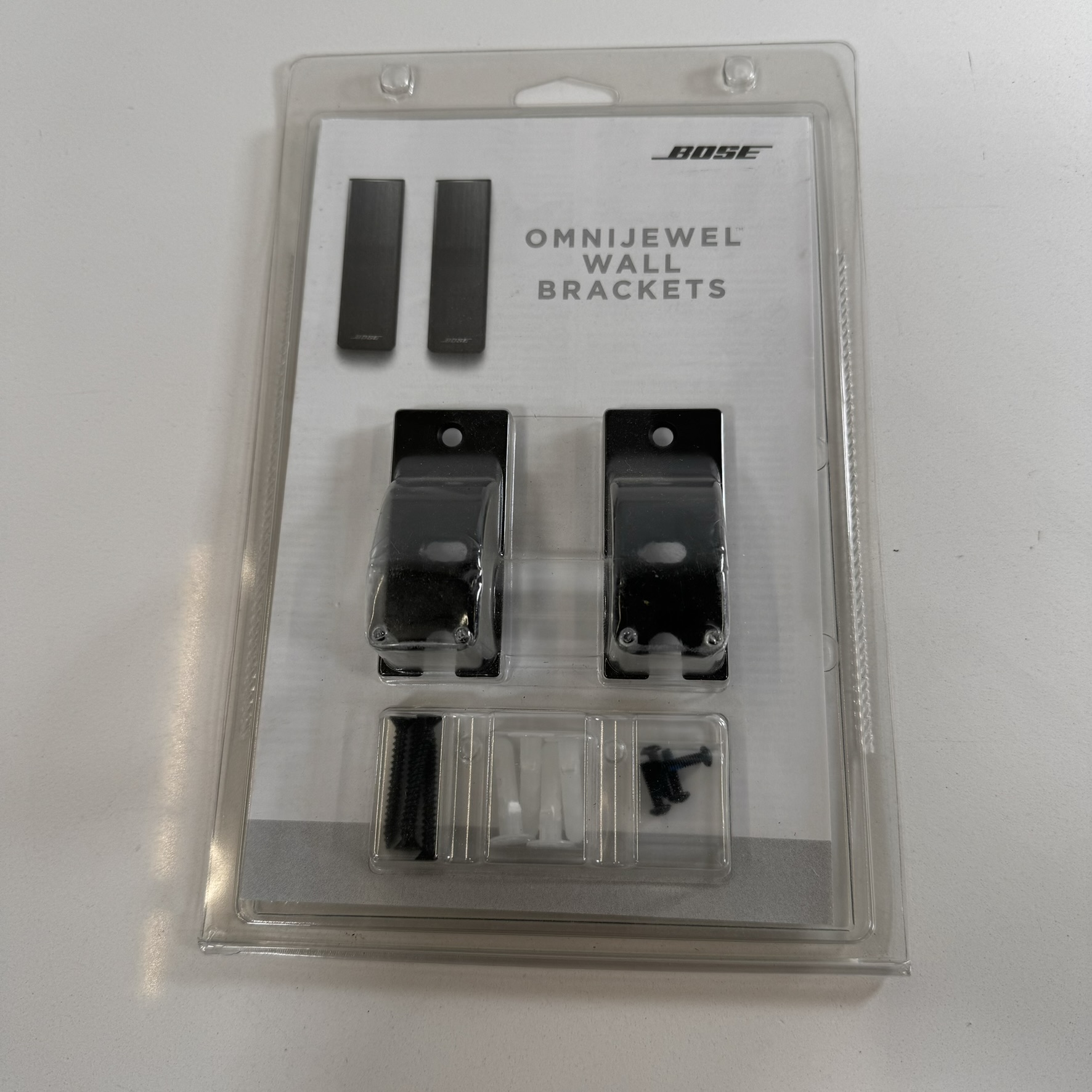 Bose OmniJewel Wall Mounting Brackets Pair - NEW - Max Marine Electronics