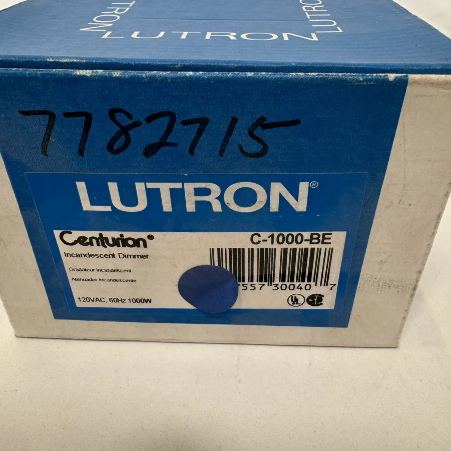 Lutron C-1000-BE Centurion Incandescent Dimmer 1000W - NEW - Max Marine Electronics