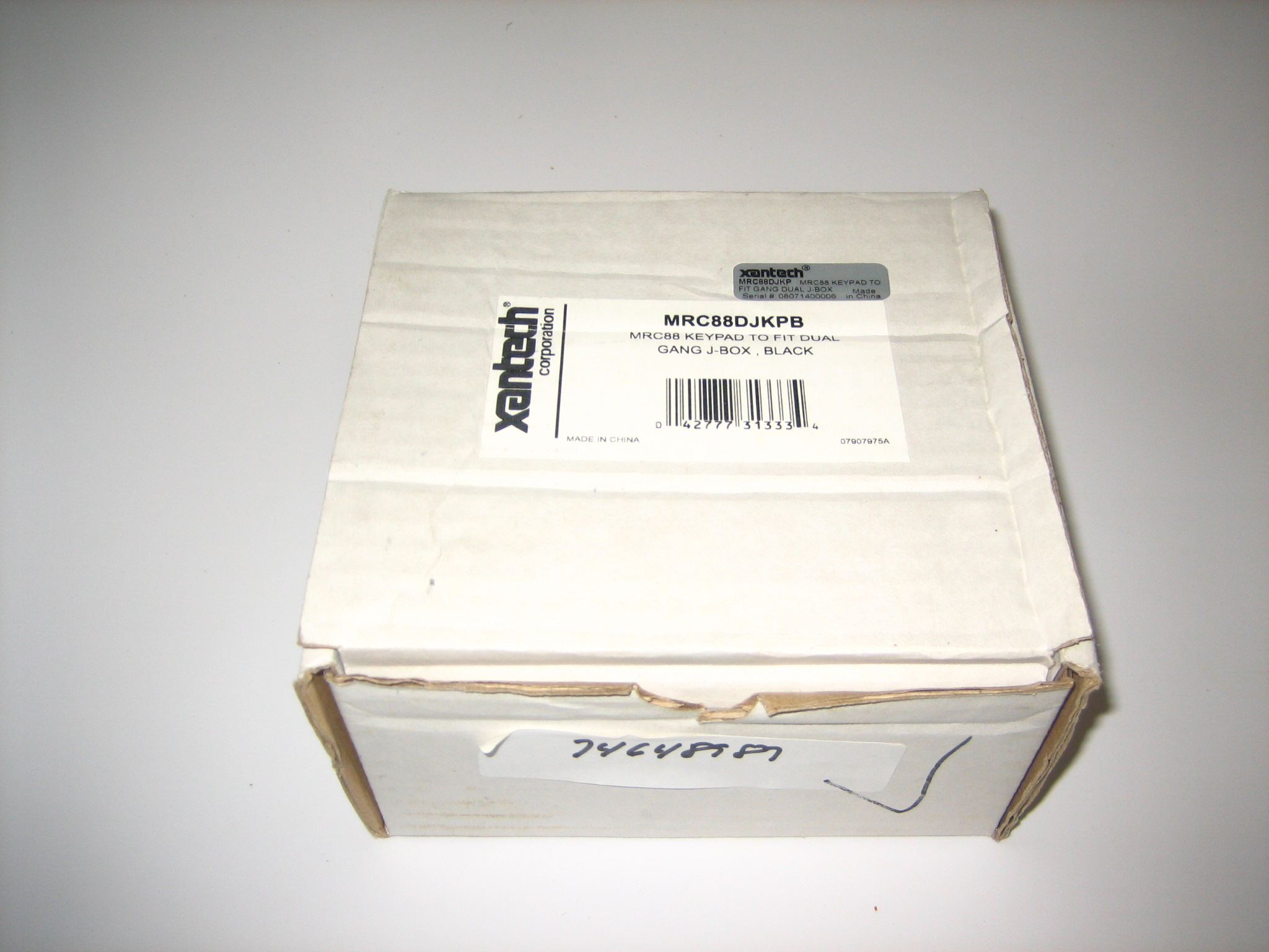 Xantech MRC88 MRC88DJKPB Black 8 Zone Keypad - *NEW IN BOX* - Max ...