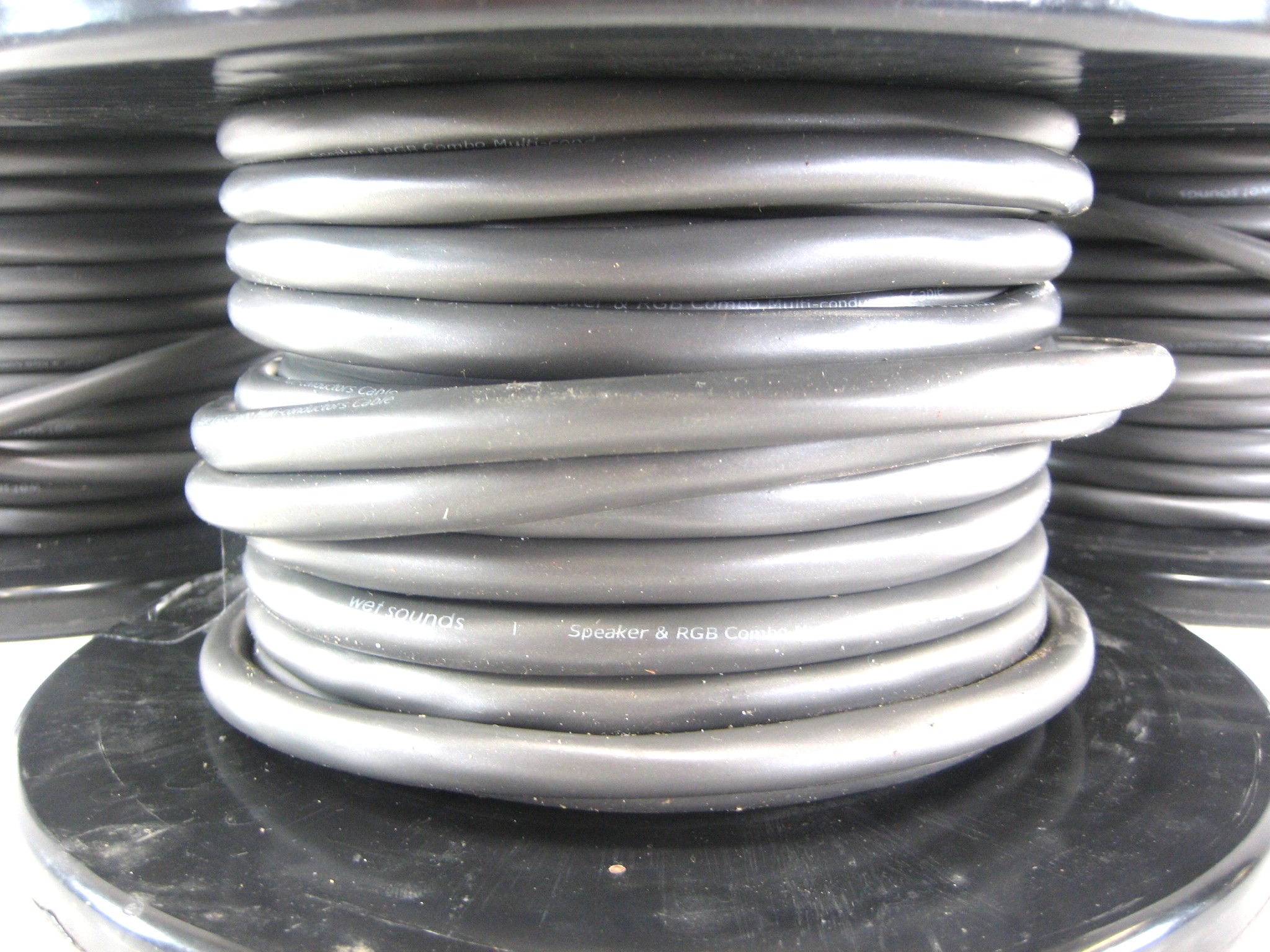 Wet Sounds Wet Wire Series WWX-SPKR/RGB Combo 6 Conductor Frosted Wire ...