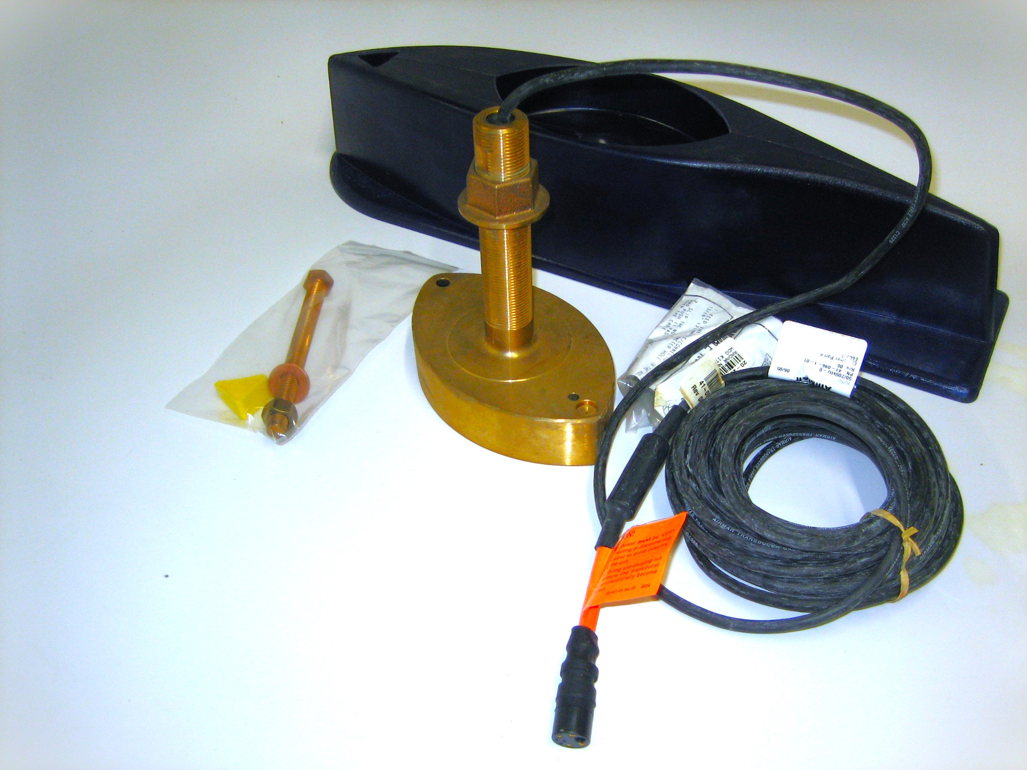 Airmar Raymarine E66058 B256 1kw 1000w Thru-Hull Bronze Transducer w ...