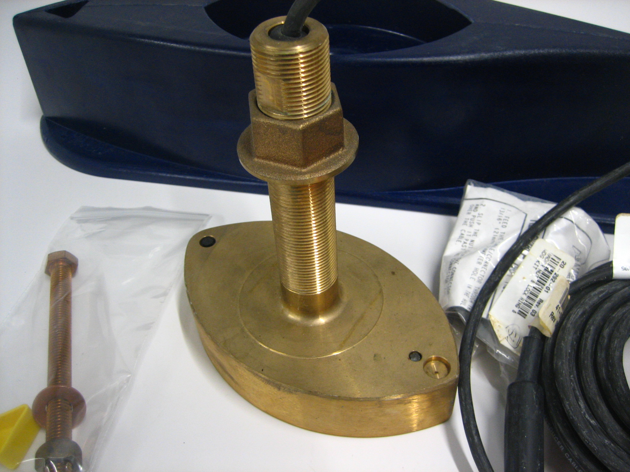 Airmar Raymarine E66058 B256 1kw 1000w Thru-Hull Bronze Transducer w ...