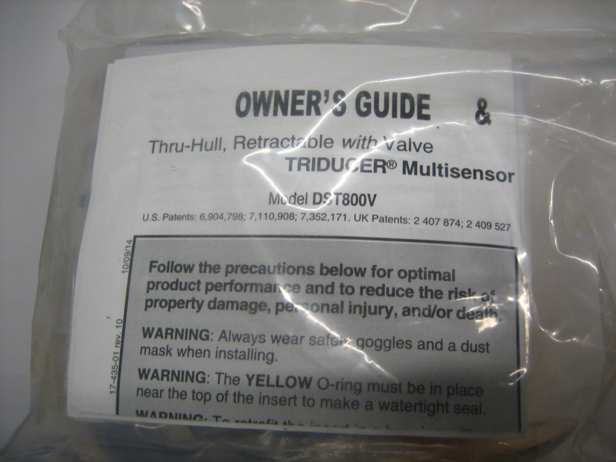 Airmar Furuno *NEW* DST-800MSF Thru Hull Depth/Speed/Temp Transducer ...