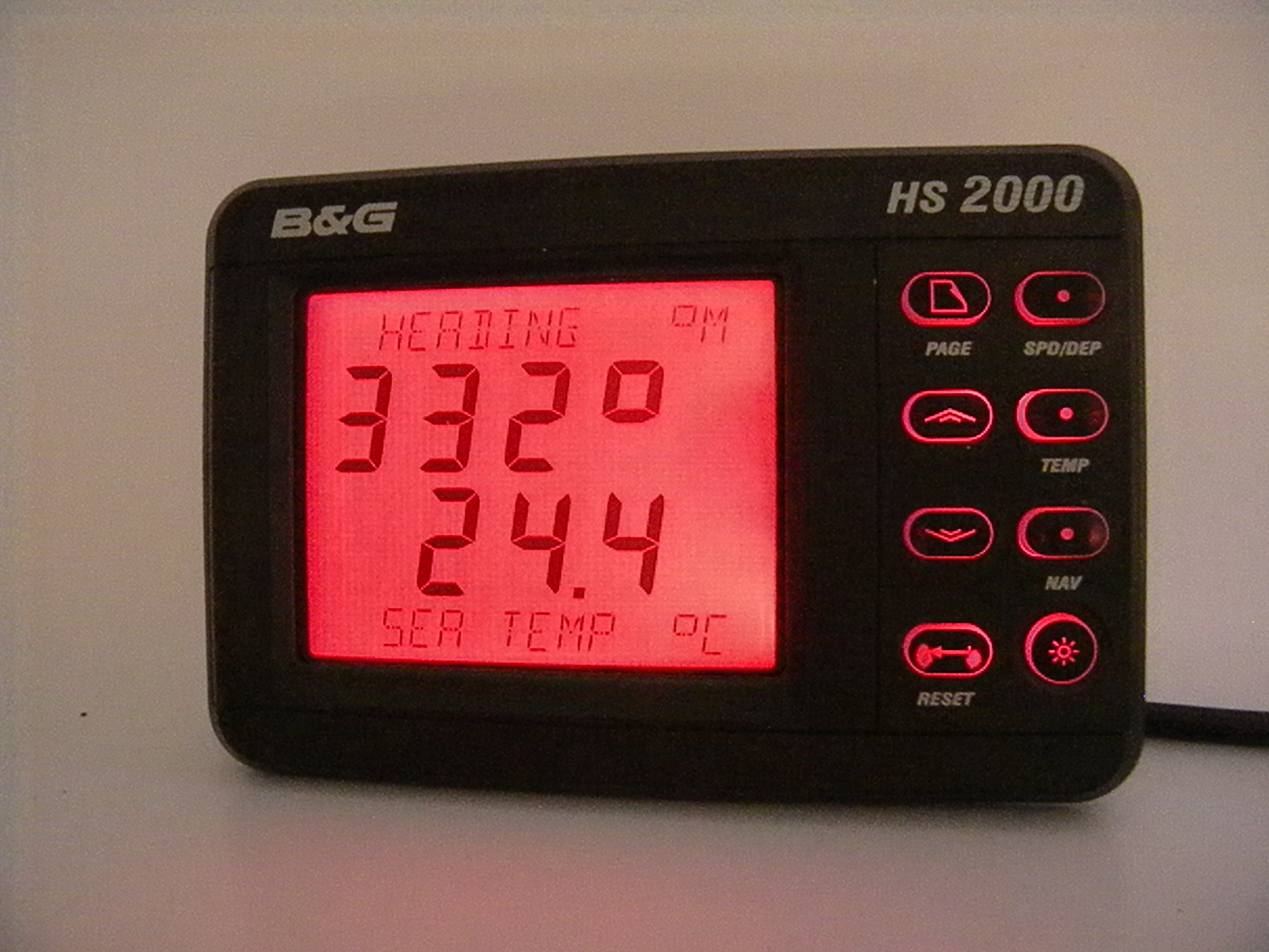 B&G Hydra H2000 Non-NMEA FFD 8-Button Display w/ 20" Cable -Fully ...