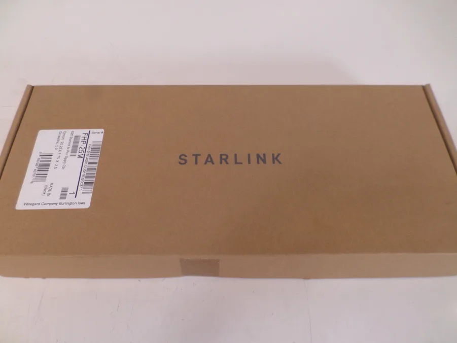 Starlink FHP-25M 82ft Cable for Flat High-Performance Antenna New- Open ...