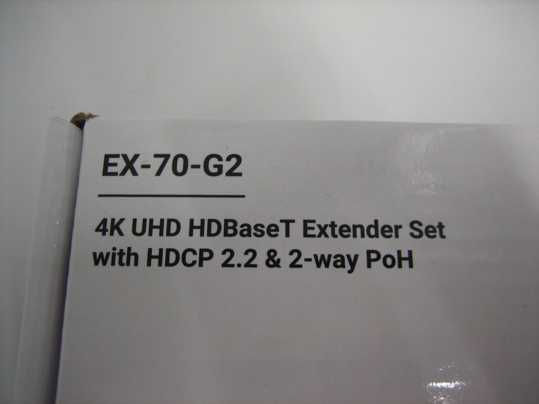 Wyrestorm EX-70-G2 - *NEW IN BOX* - HDMI 4k UHD HDBaseT Extender Set w ...