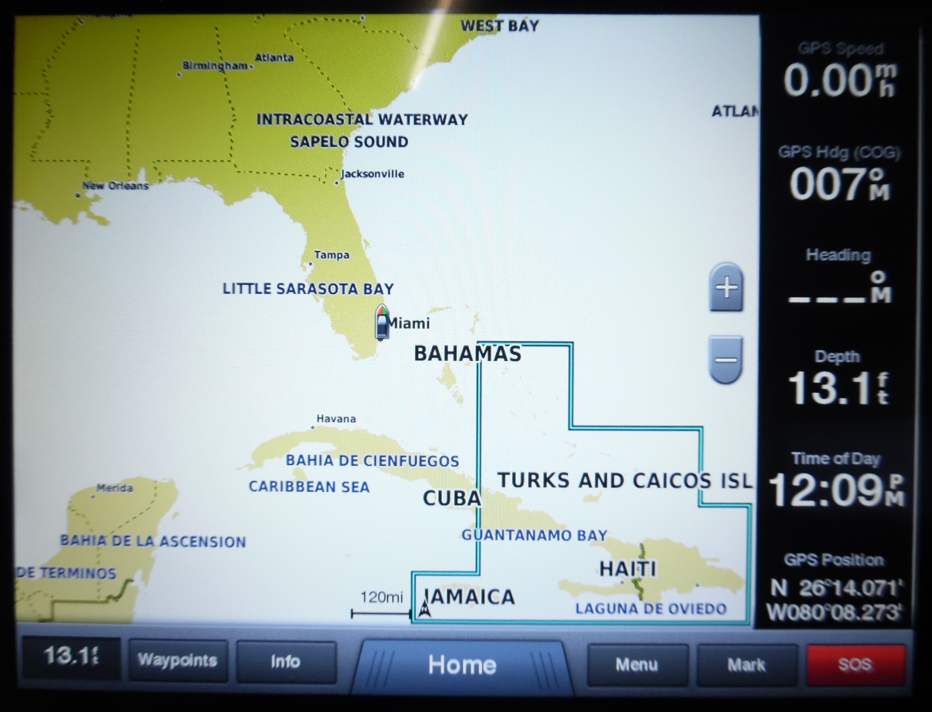 Garmin GPSMap 8215 Touchscreen MFD (90 Day Warr) Tested/Updated - Max ...