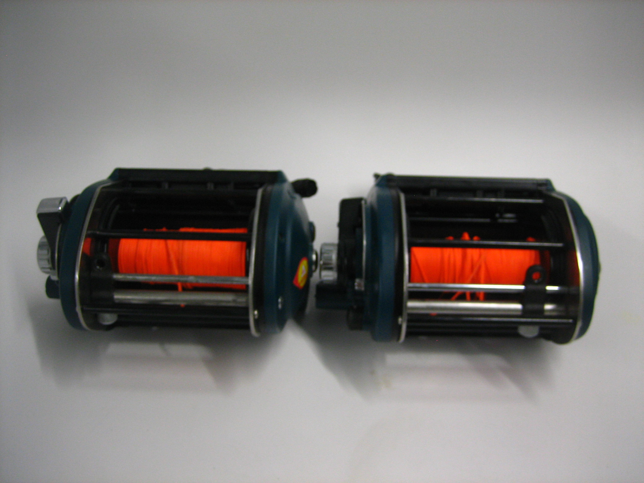 Miya Epoch *PAIR OF ELECTRIC TEASER/DREDGE REELS* US-9R Super HD 24v w ...