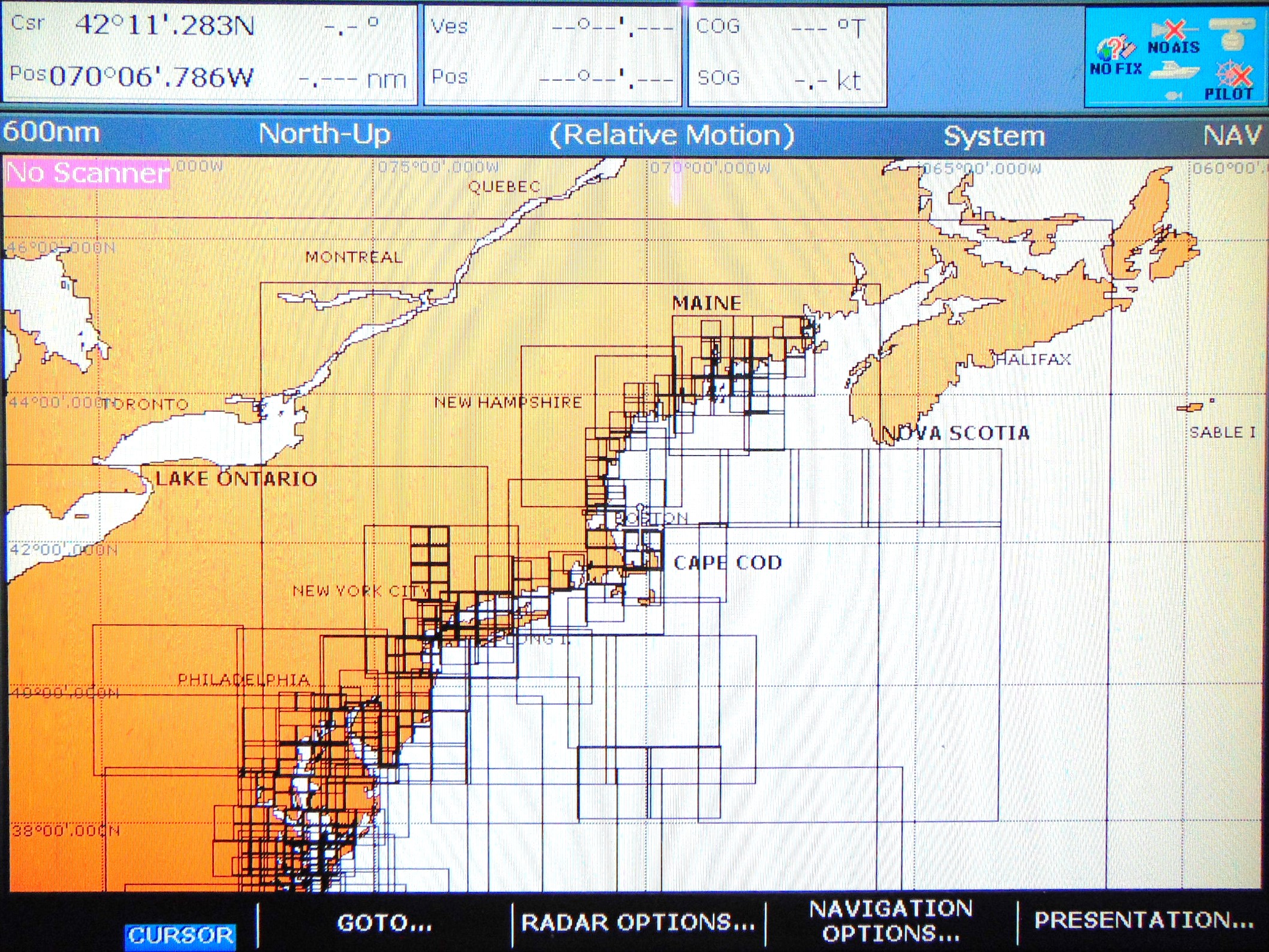 Navionics 2GB CF Chart Card CF/FISH-E "USA Fish 'N Chip East" V01.22 ...