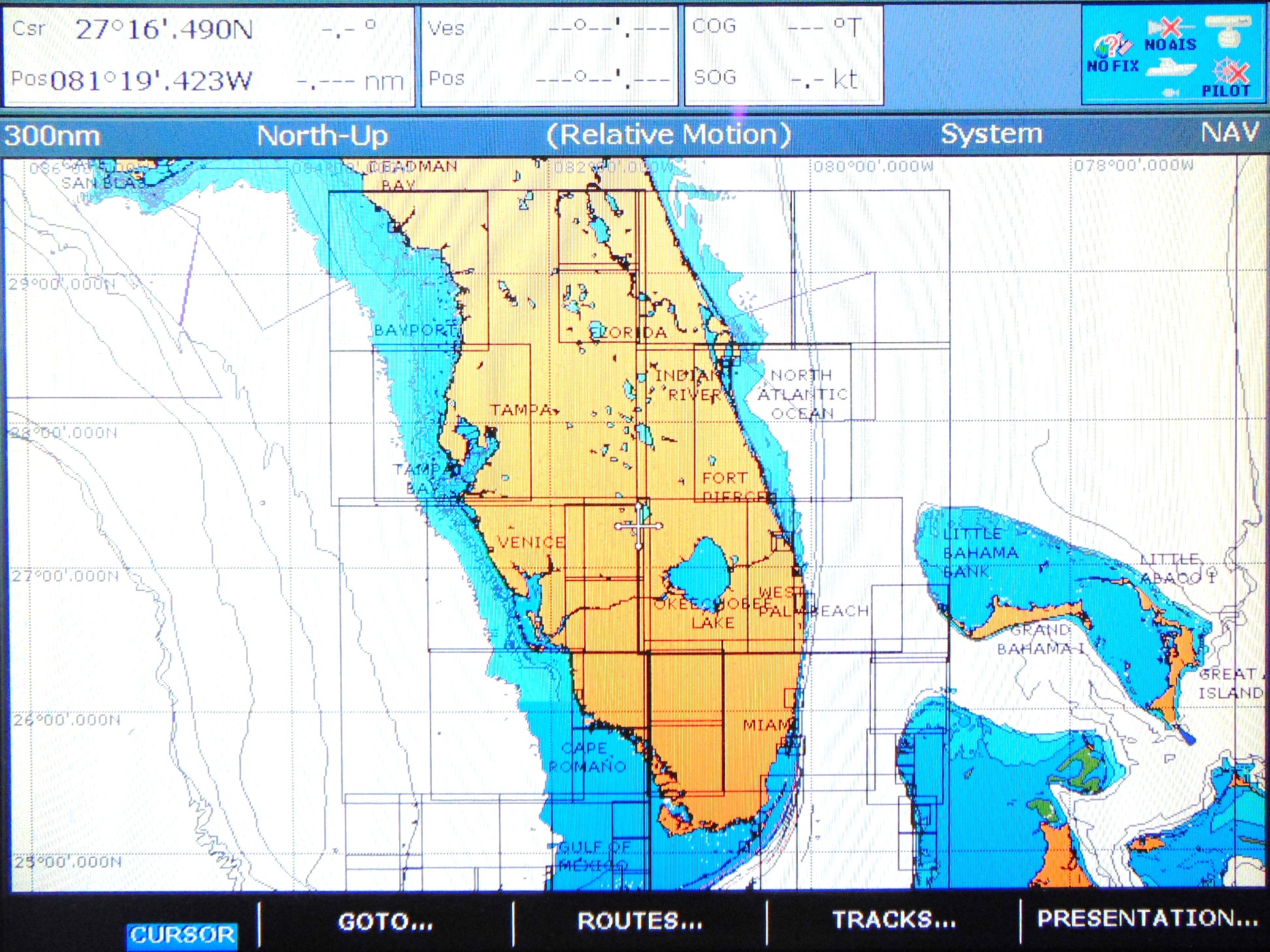 Navionics 8GB CF Chart Card CF/632P+ "Central & Southern Florida" April ...
