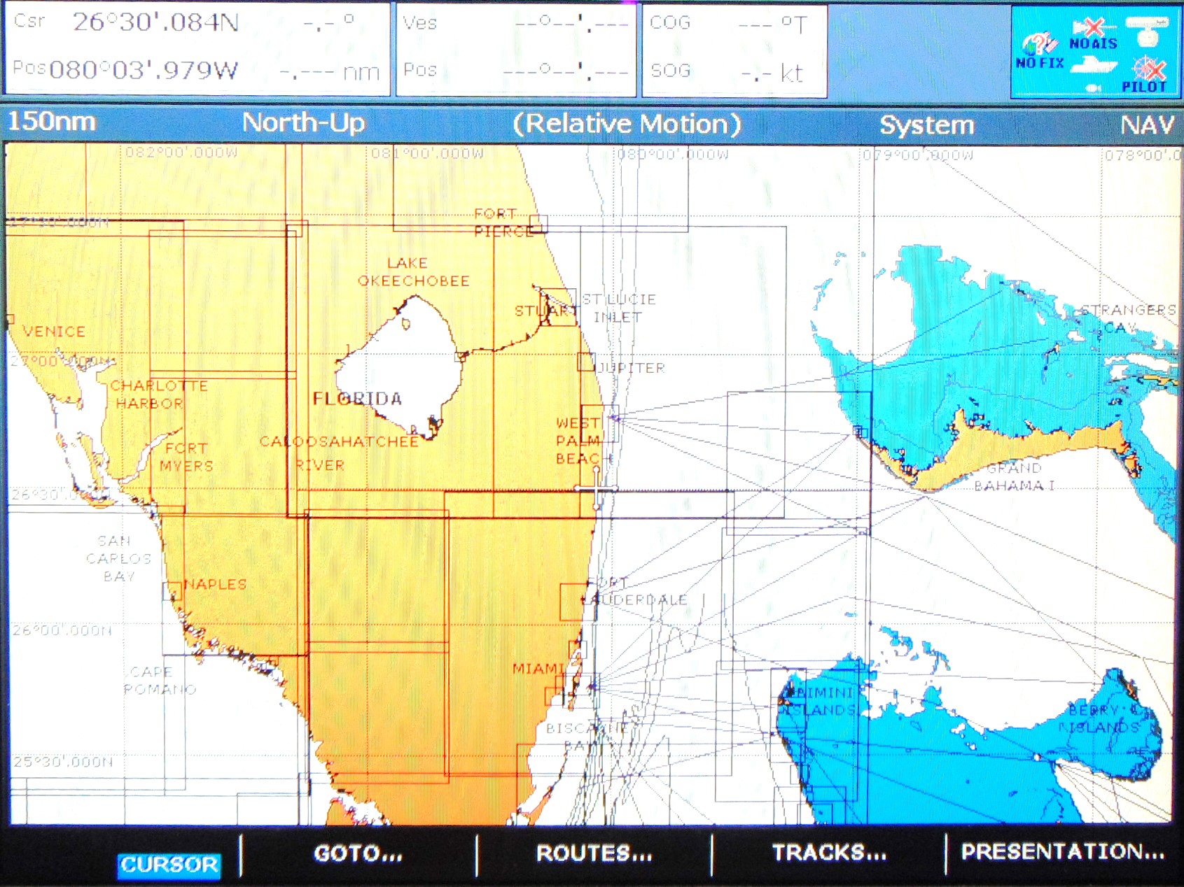 Navionics 8GB CF Chart Card CF/632P+ "Central & Southern Florida" April ...
