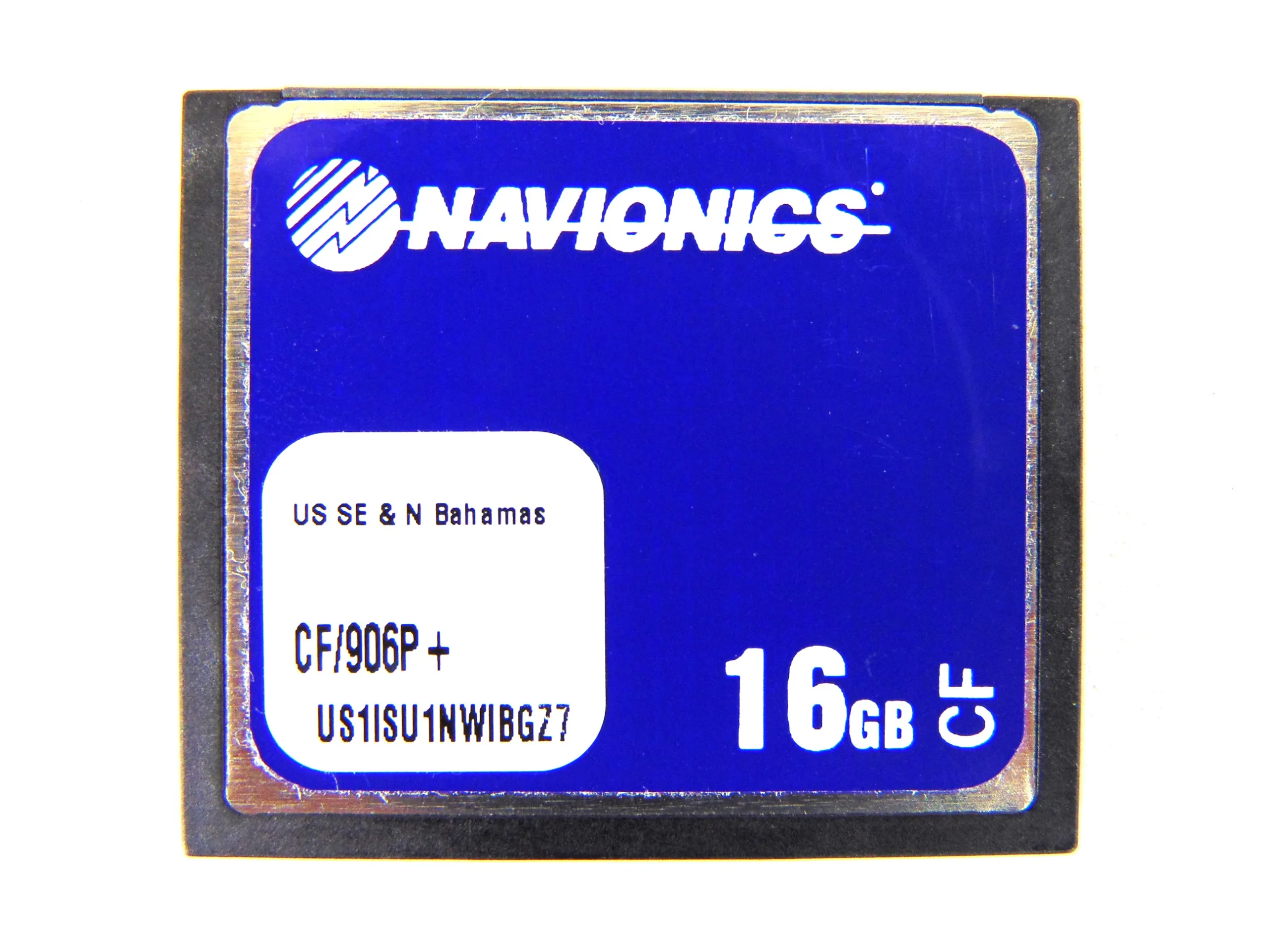 Navionics 16GB CF Chart Card CF/906P+ "US Southeast & N Bahamas" Mar ...