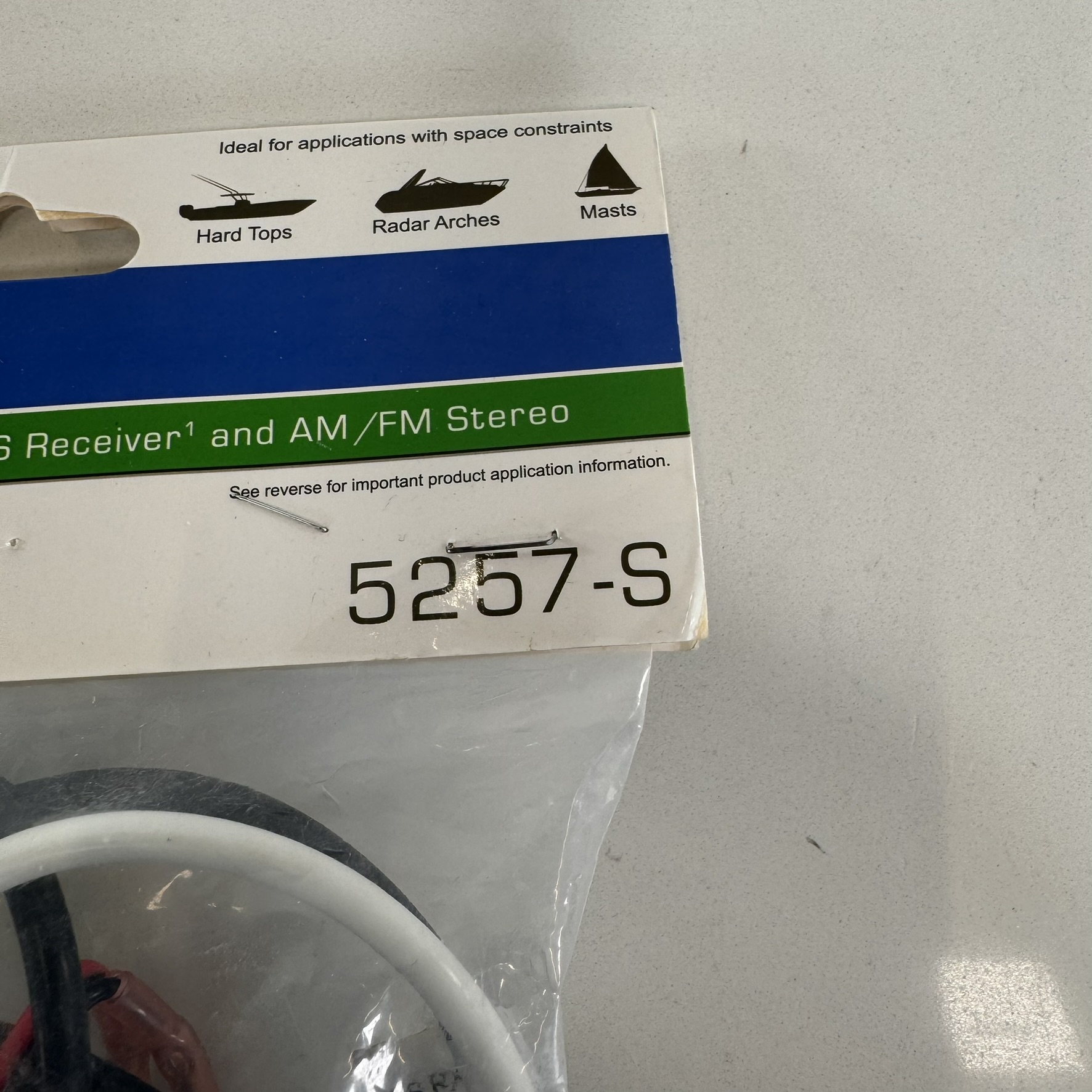 Shakespeare 5257-S VHF AM/FM Stereo & AIS Receiver - NEW - Max Marine ...